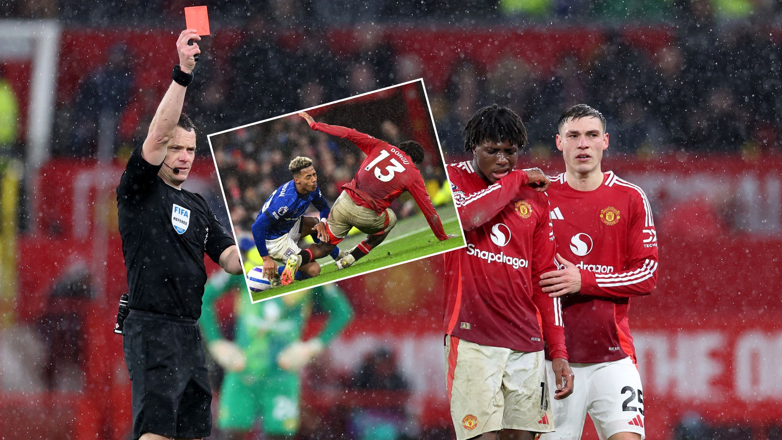 Robbie Savage laments Patrick Dorgu’s 'terrible tackle' as Man Utd star ...