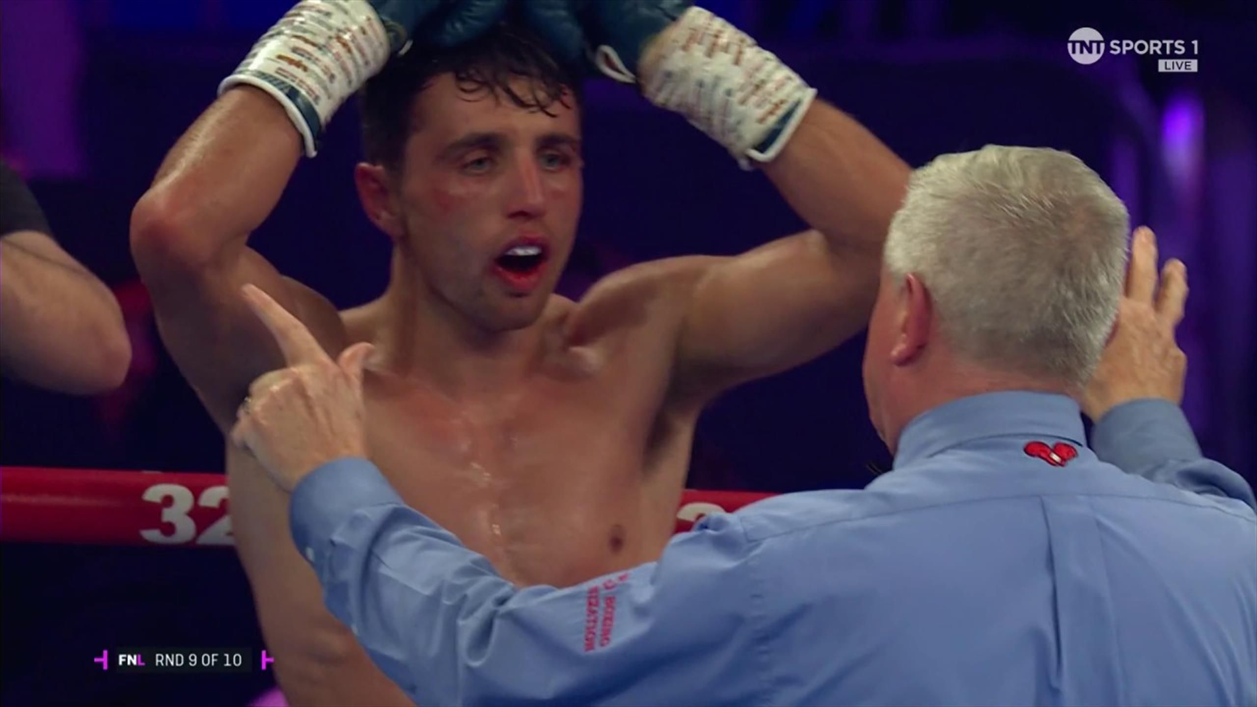 Tripped over his boot lace or a knockdown? Controversy in Ionut Baluta ...