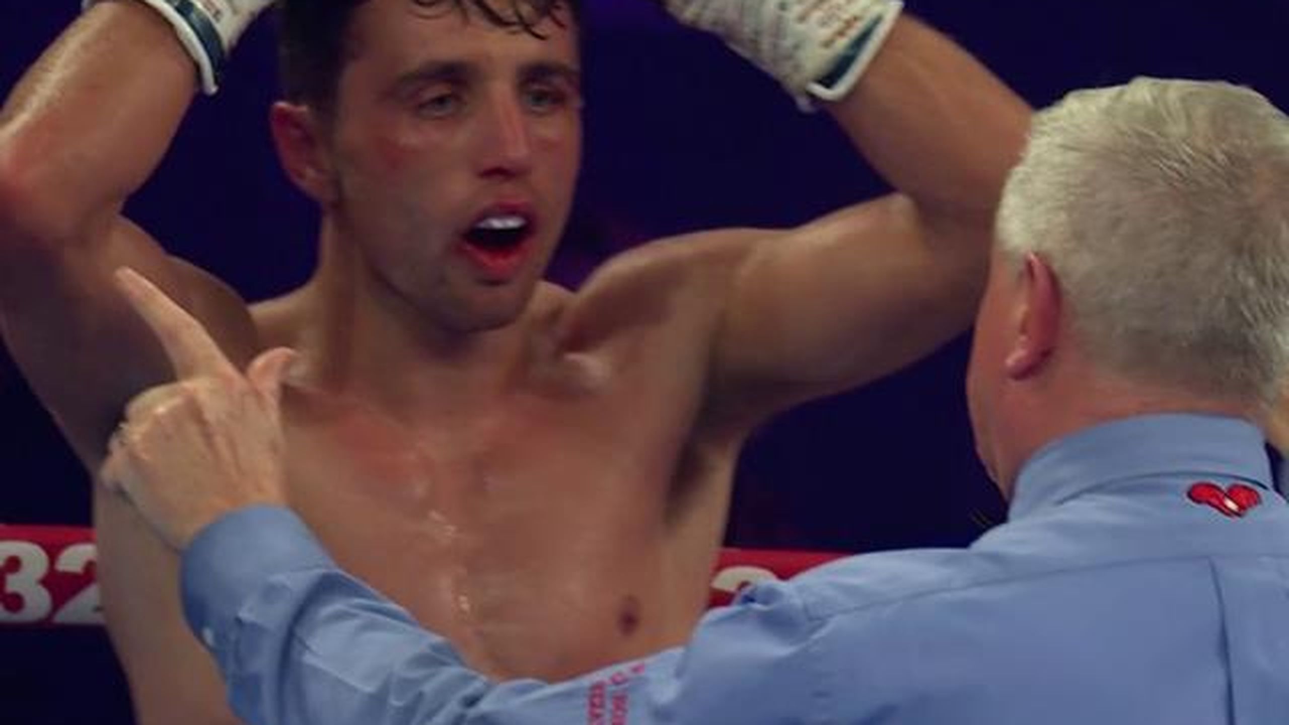 Tripped over his boot lace or a knockdown? Controversy in Ionut Baluta ...