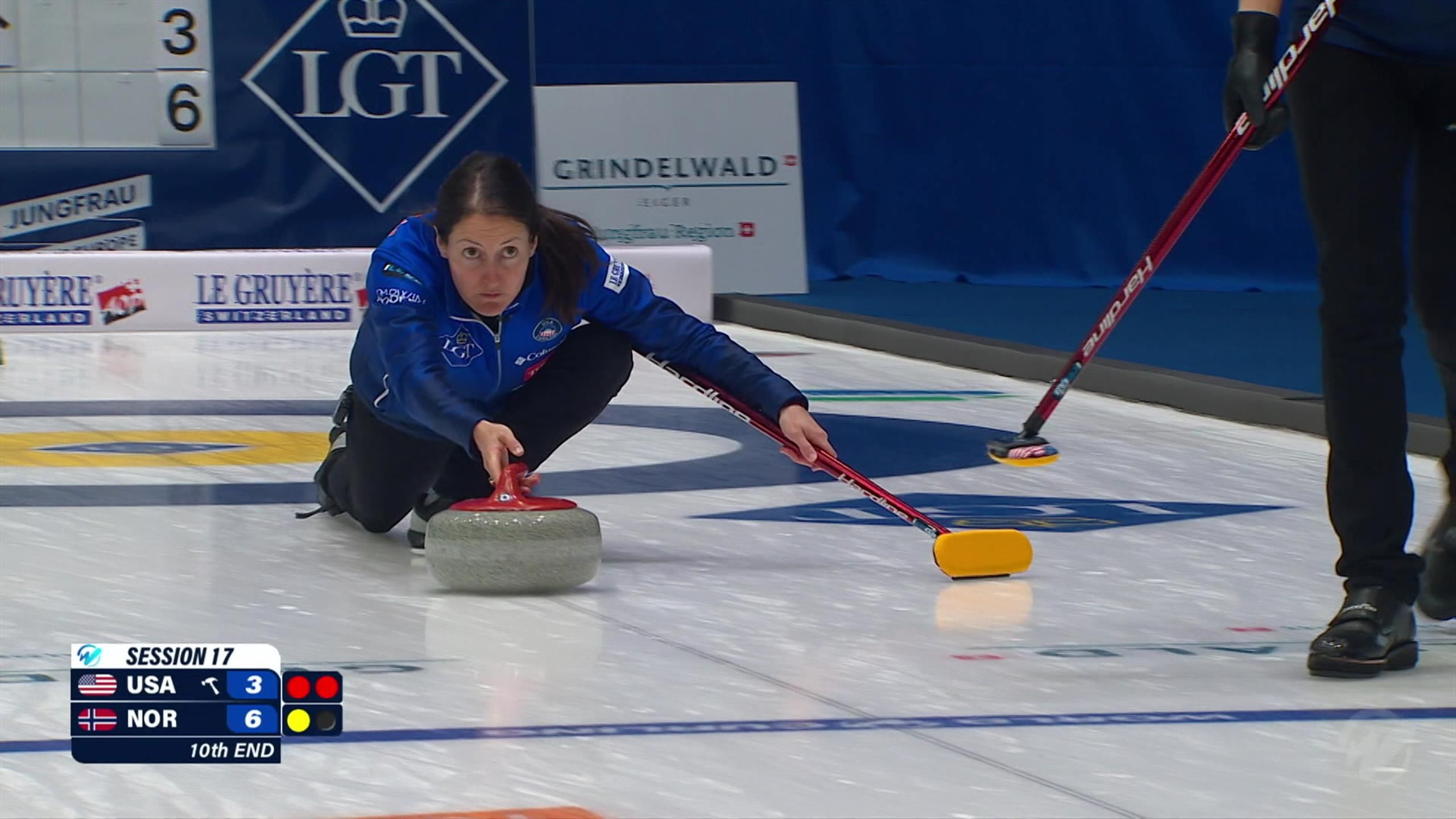 Norway end USA’s hopes in World Women's Curling Championship with 7-3 ...