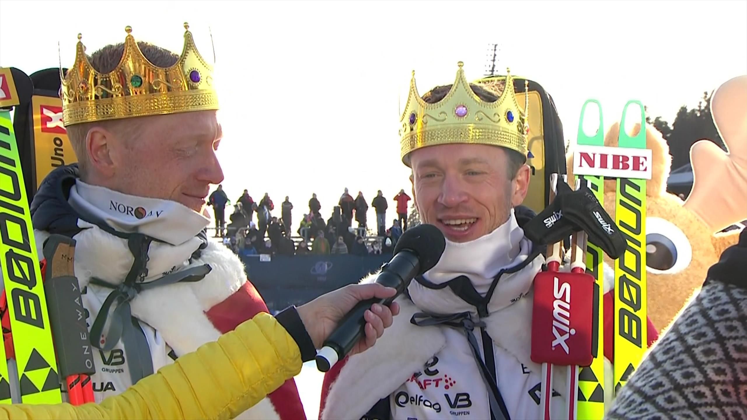 ‘Perfect ending’ for Johannes Thingnes Boe and Tarjei Boe as brothers ...