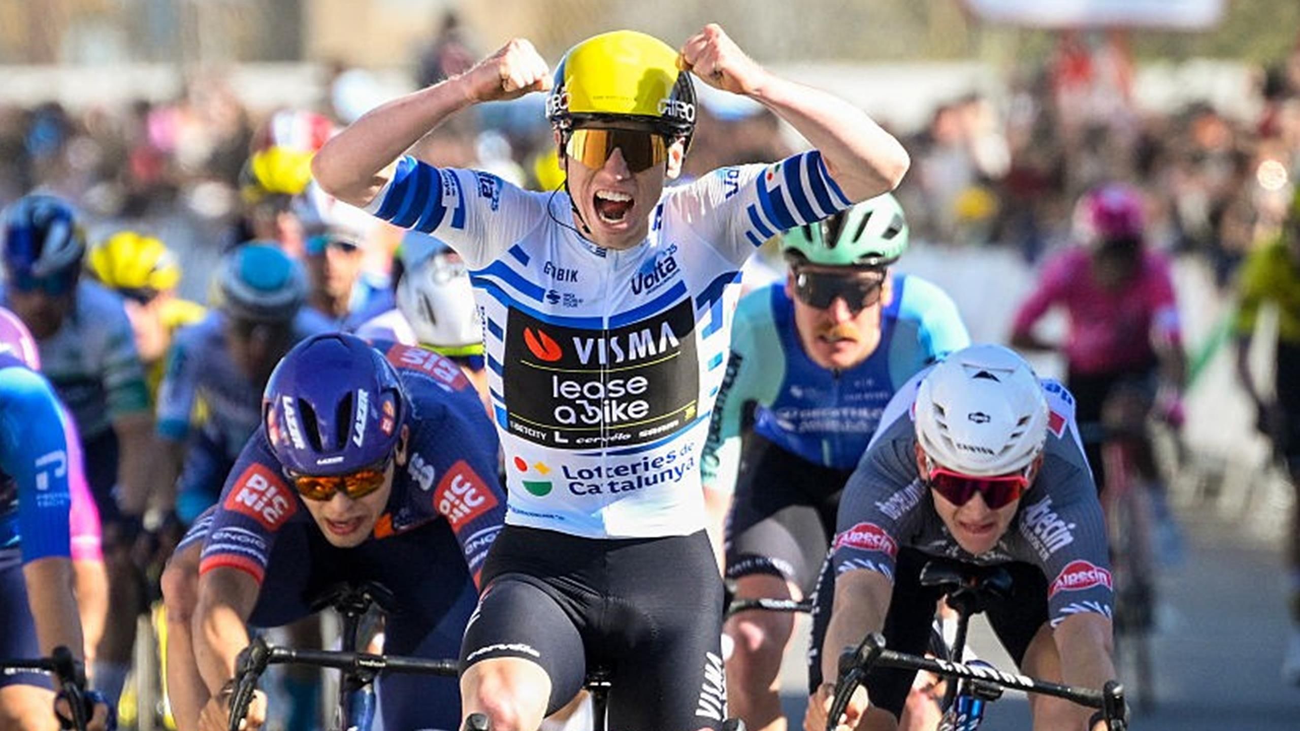 Great Britain's Matthew Brennan sprints to 'incredible' second stage ...