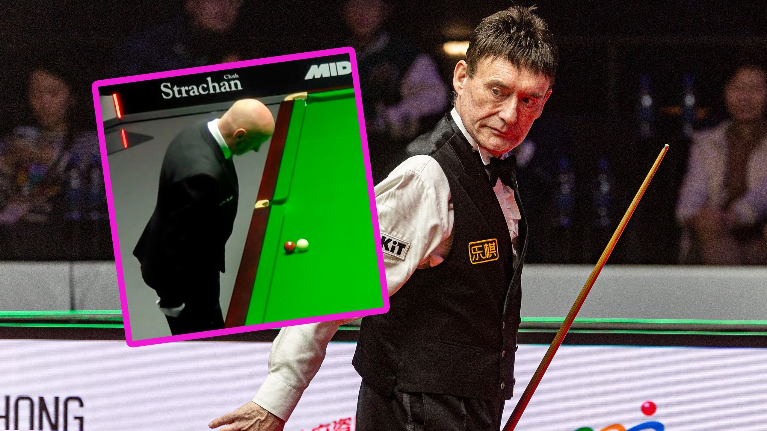 Snooker icon Jimmy White makes 'rare' blunder in World Championship ...