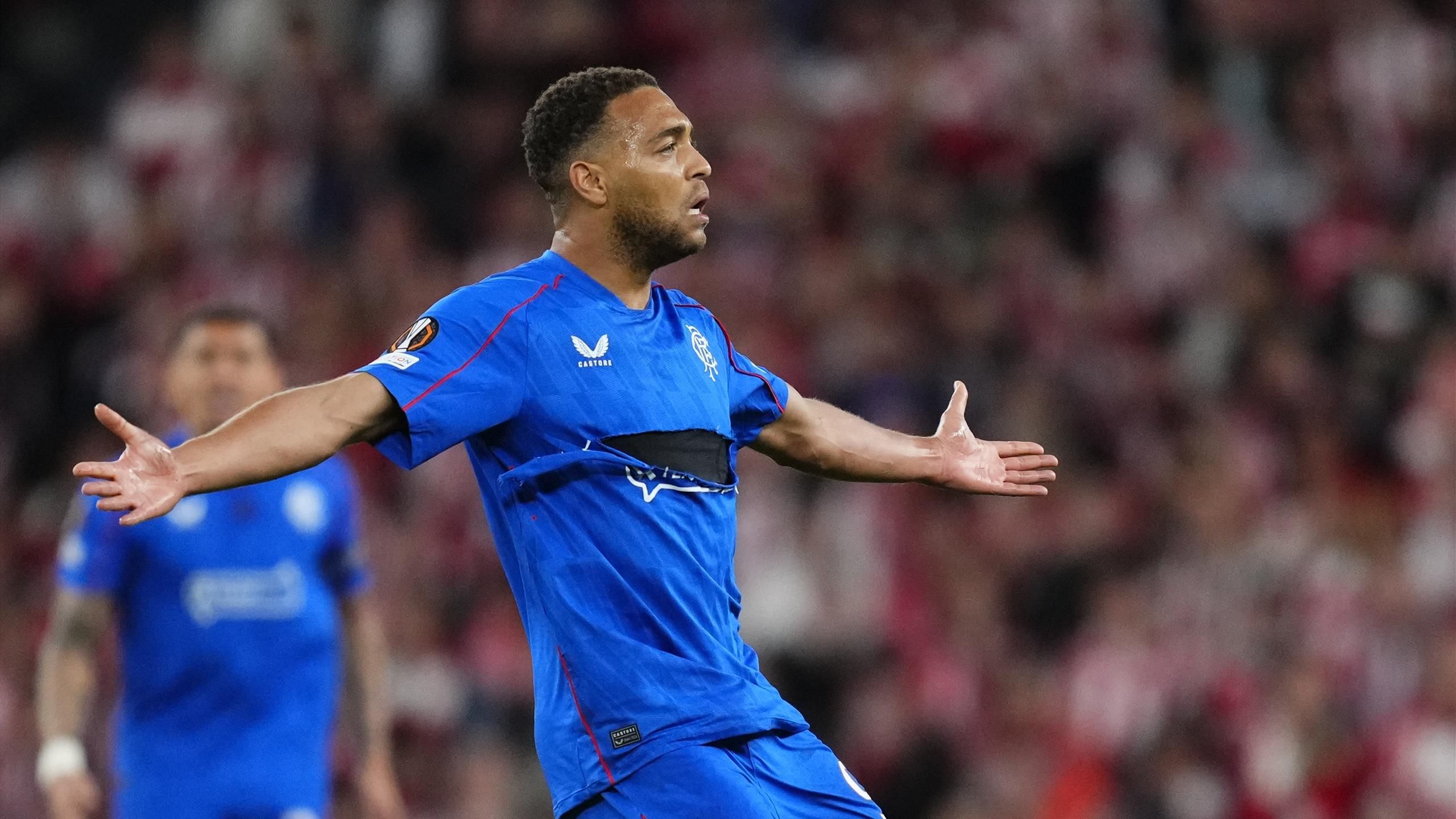 Cyriel Dessers has shirt ripped but Rangers denied spot-kick against Athletic Club - ‘That is a ...