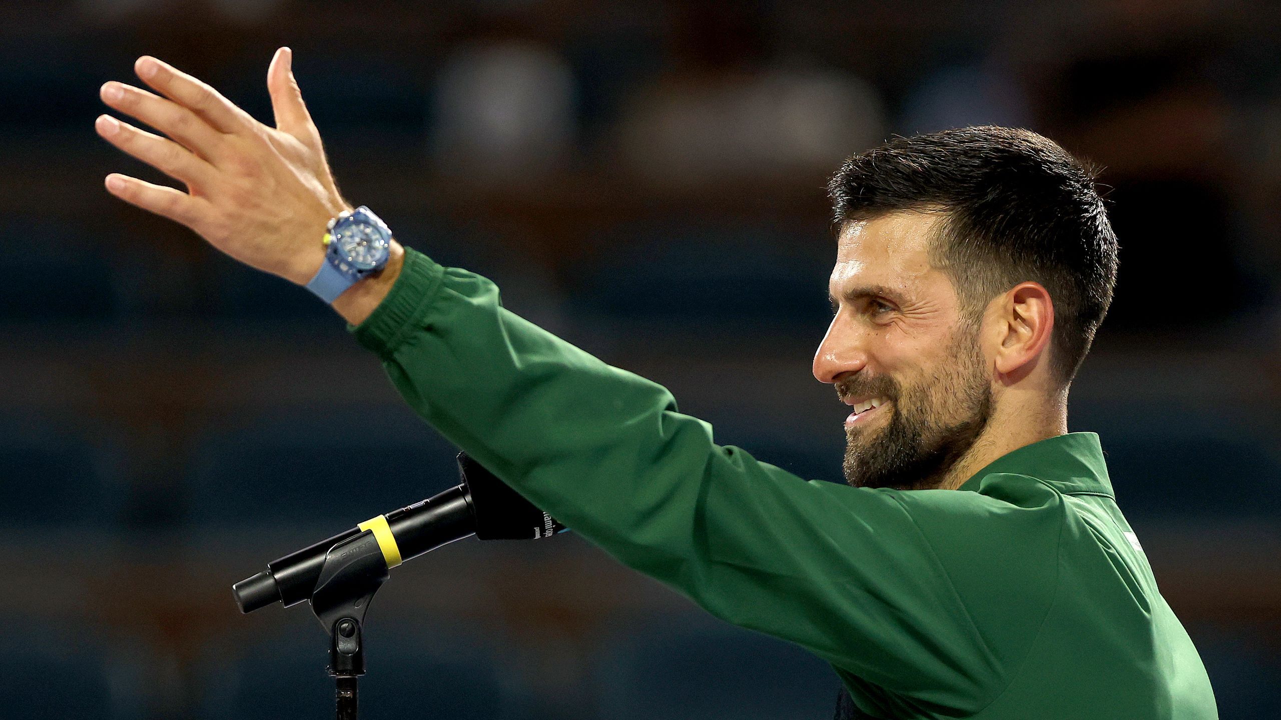 Novak Djokovic eyes tennis match at ‘very special’ football stadium ...