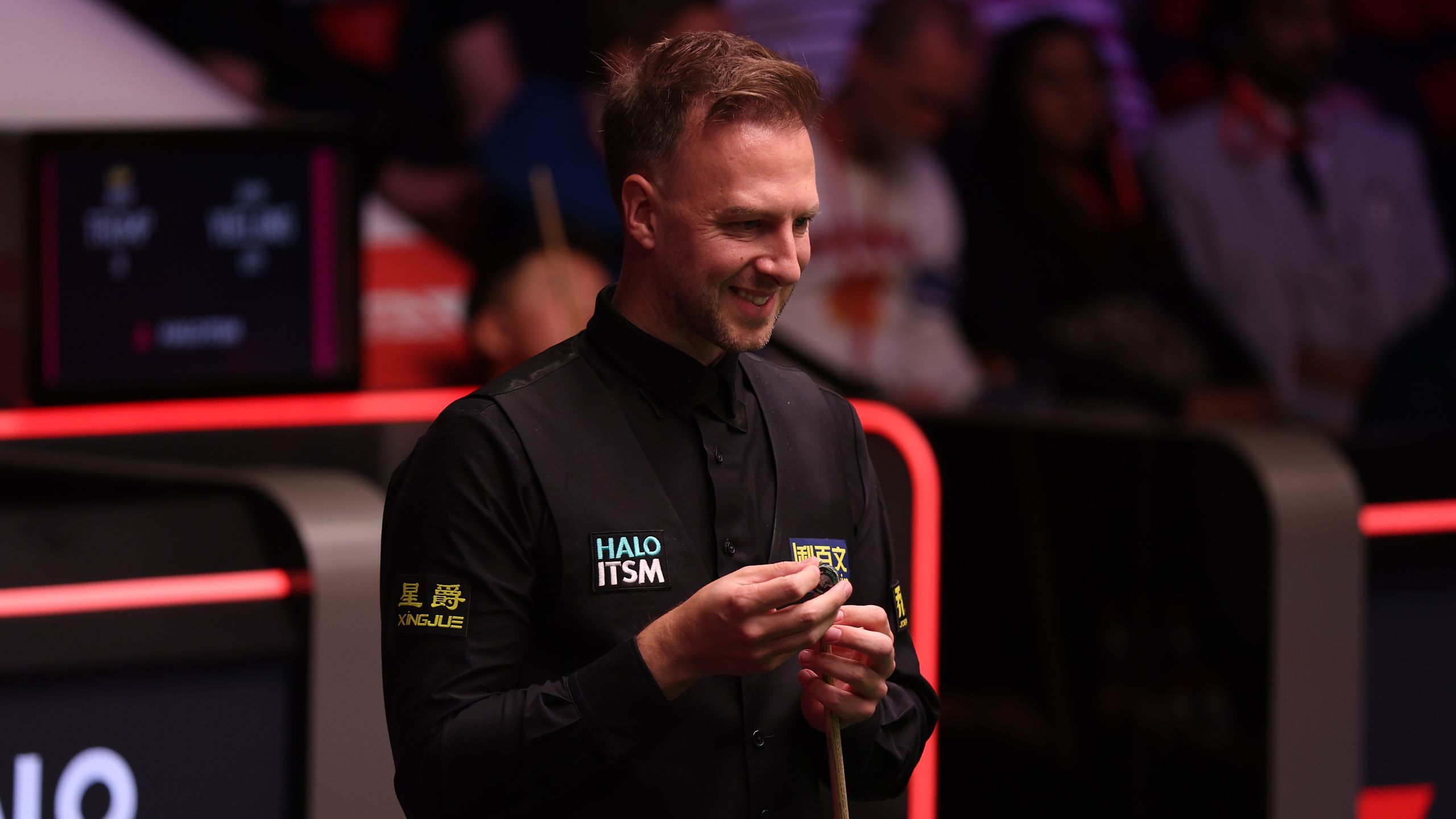 Judd Trump leads Zhou Yuelong in World Championship first round after ...