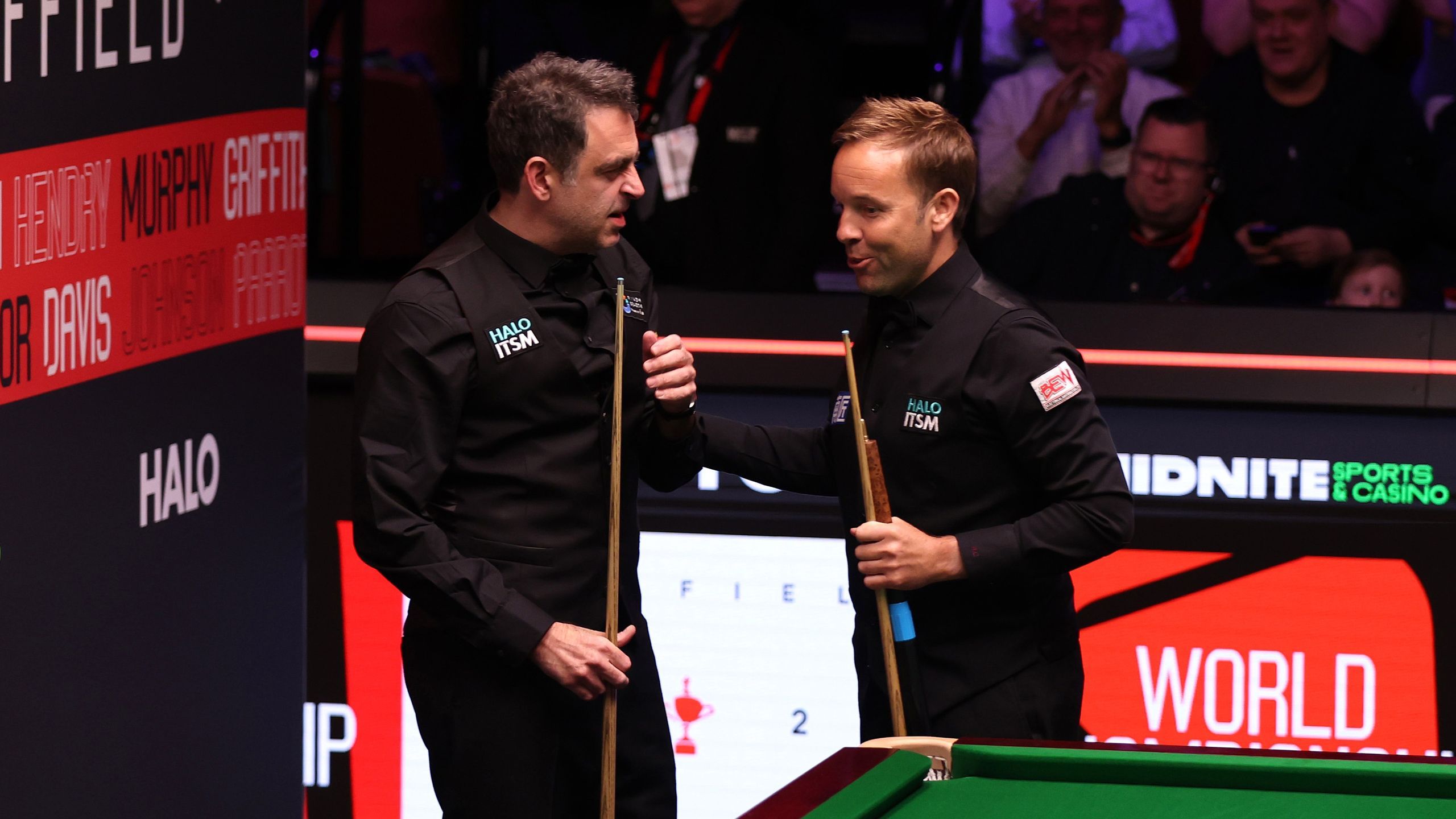 World Championship 2025: Ronnie O'Sullivan beats Ali Carter in first ...