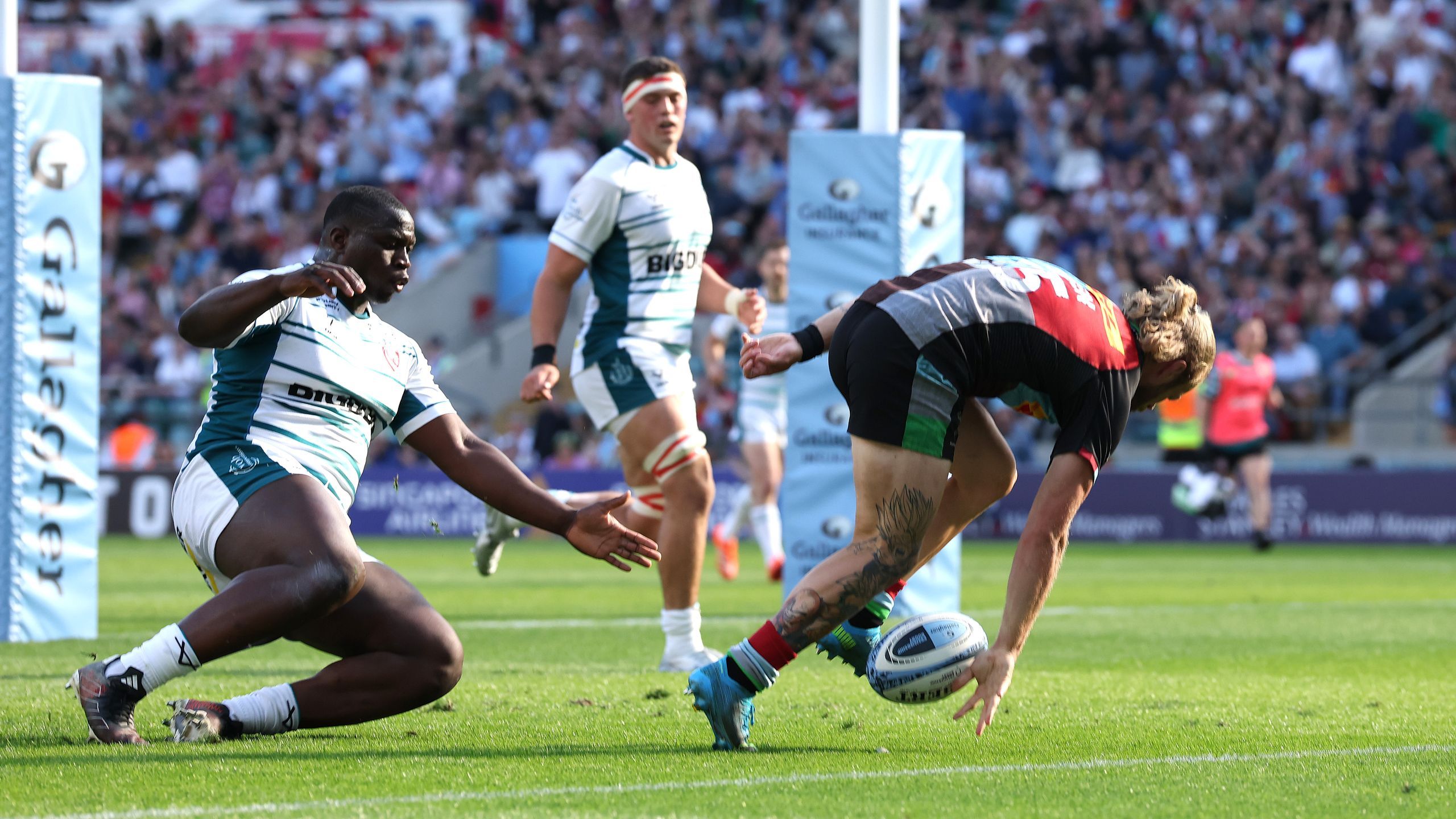 Tyrone Green suffers embarrassing Allianz Stadium moment as Harlequins ...