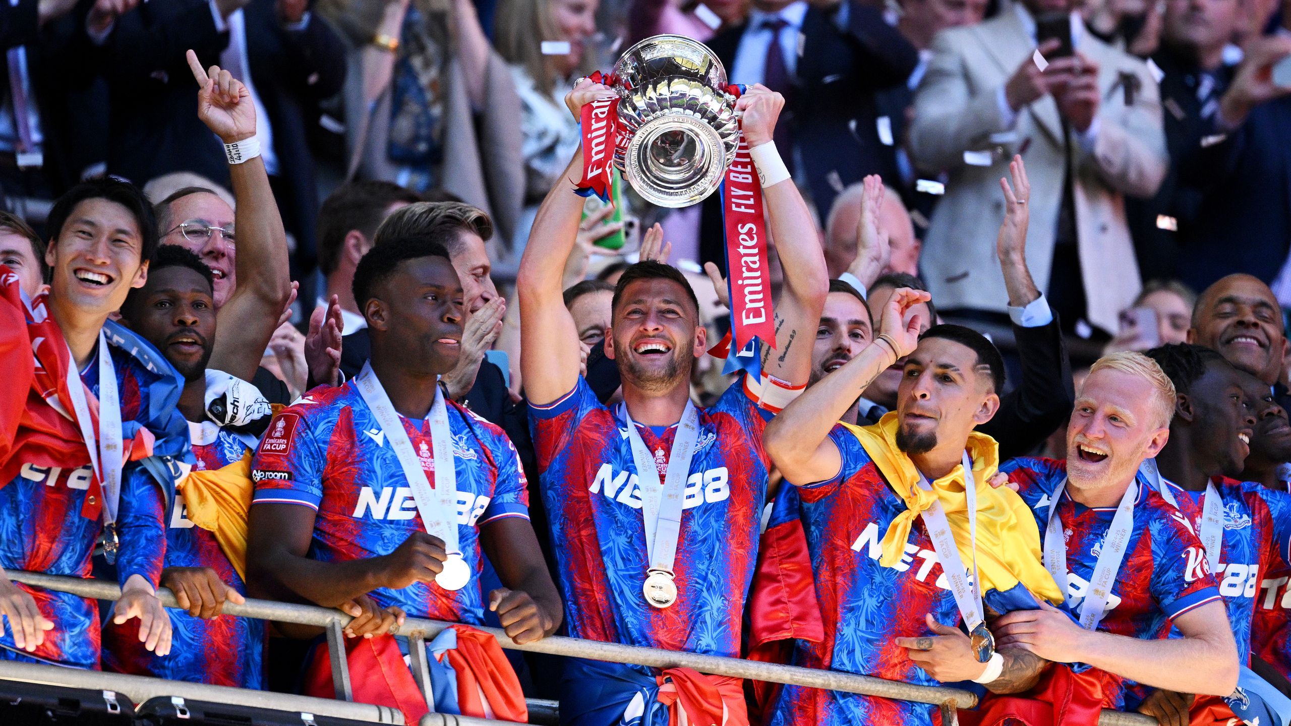 Crystal Palace heroes shine on famous day for club as they win first ...