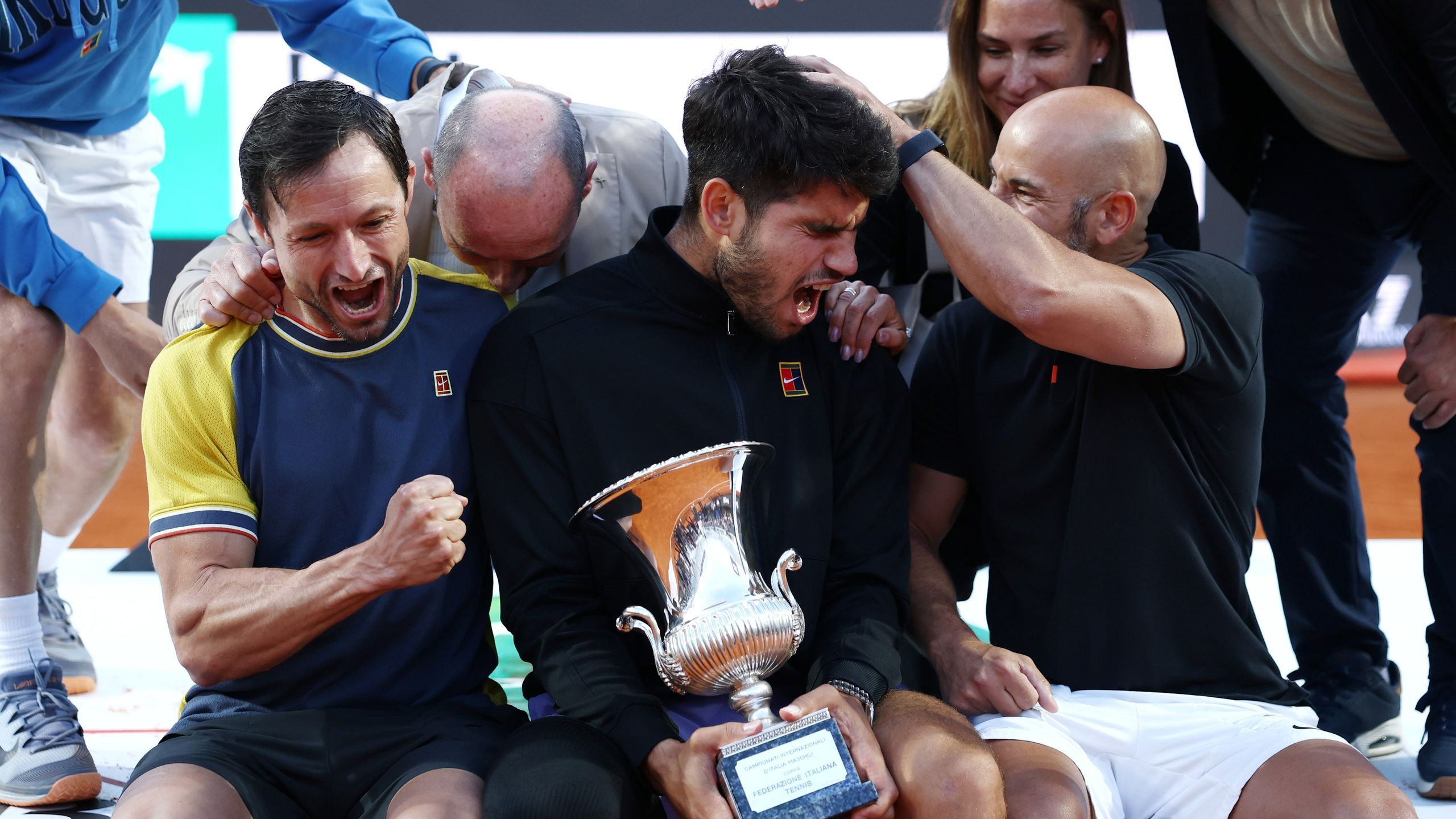 Carlos Alcaraz thrashes Jannik Sinner to win maiden Italian Open title ...