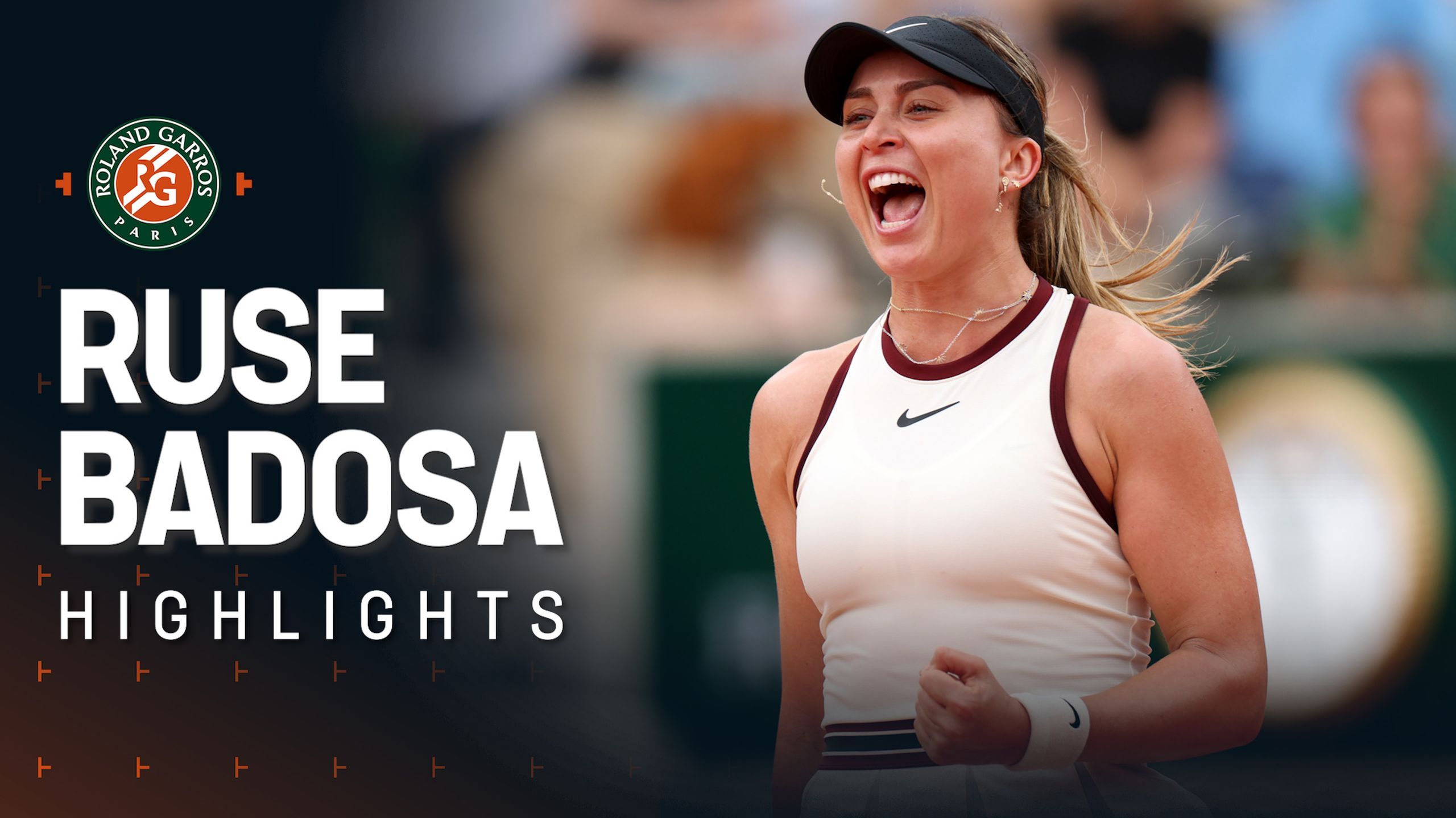 Elena-Gabriela Ruse - Paula Badosa - Roland Garros highlights - Tennis ...