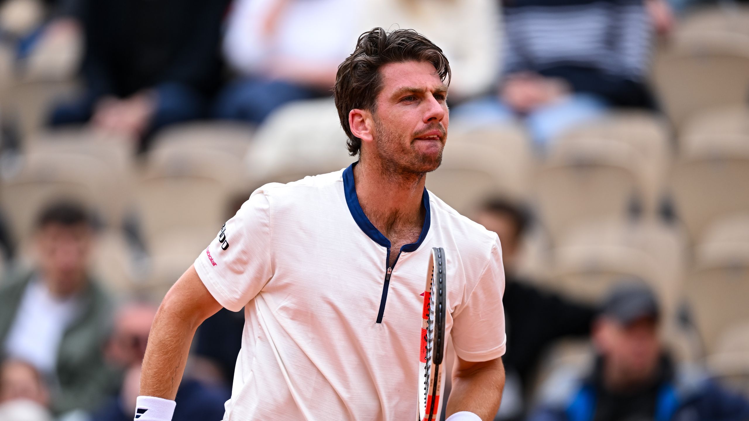 Watch as Cameron Norrie gets second-round clash underway at Roland ...