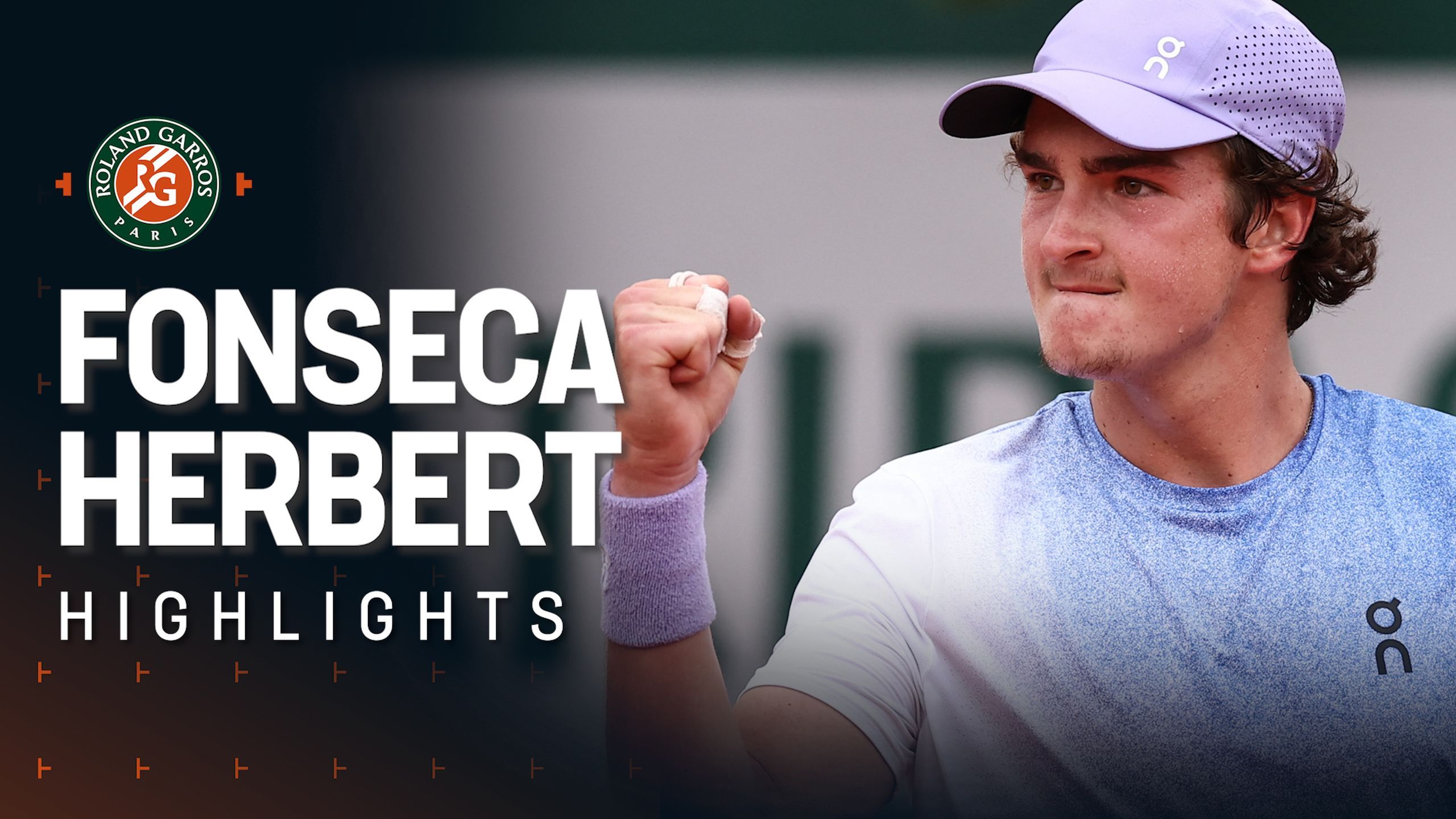 Joao Fonseca - Pierre-Hugues Herbert - Roland Garros highlights - Tennis video - TNT Sports
