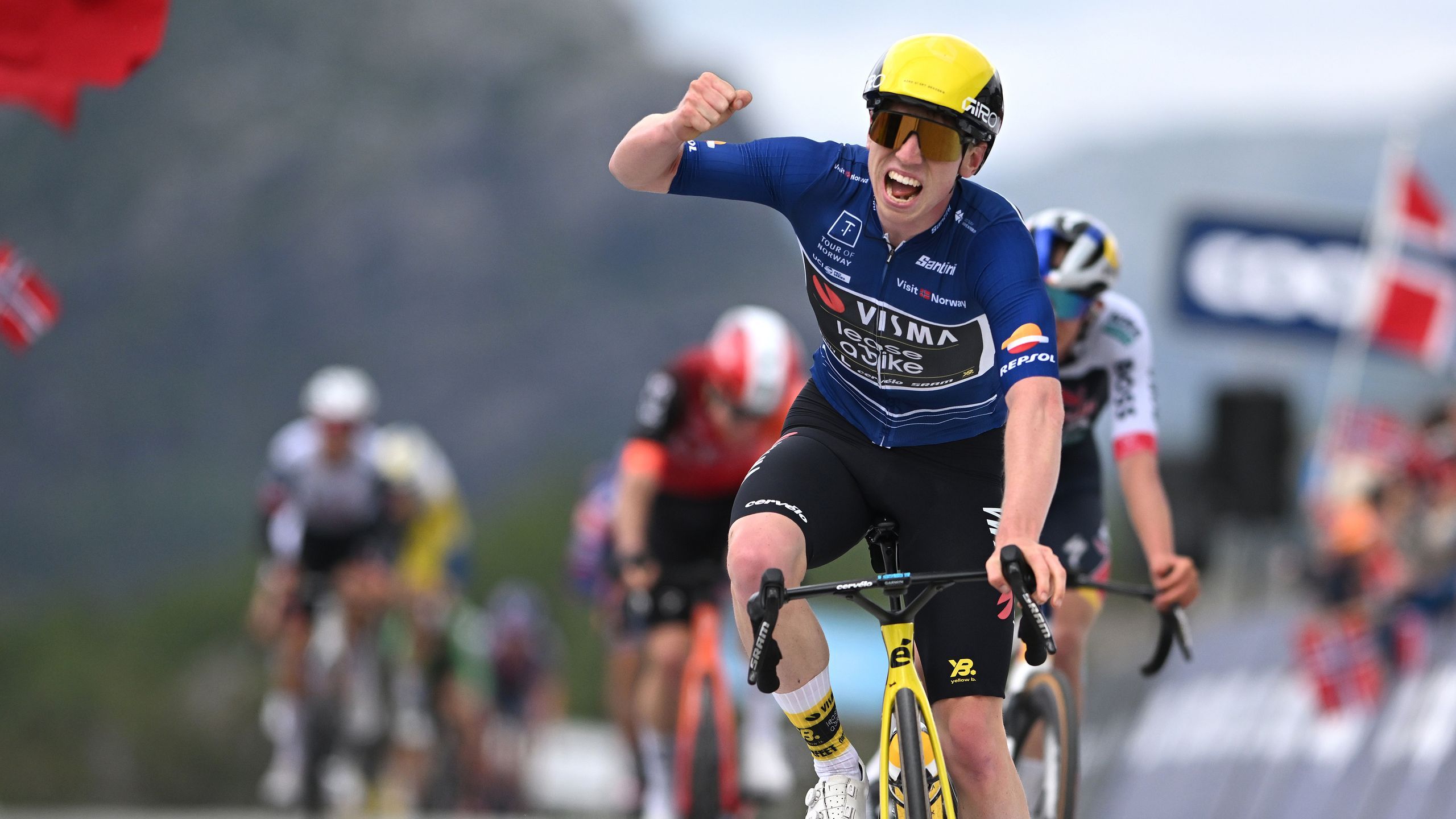 Highlights: Matthew Brennan takes Stage 2 win and overall Tour of ...