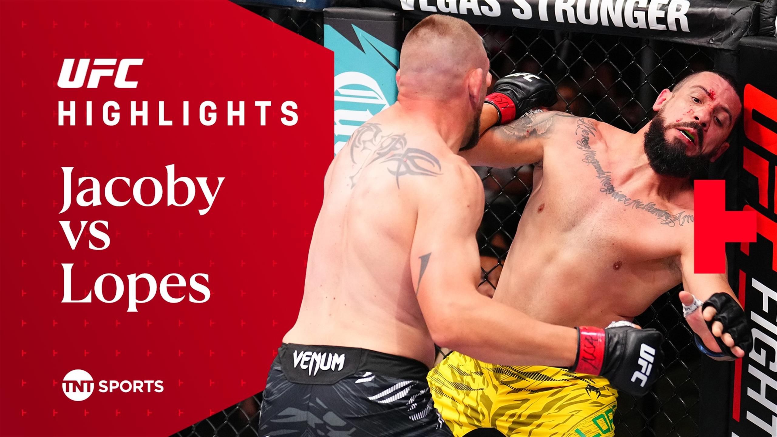 Highlights: Dustin Jacoby brutally knocks out Bruno Lopes at UFC Fight ...