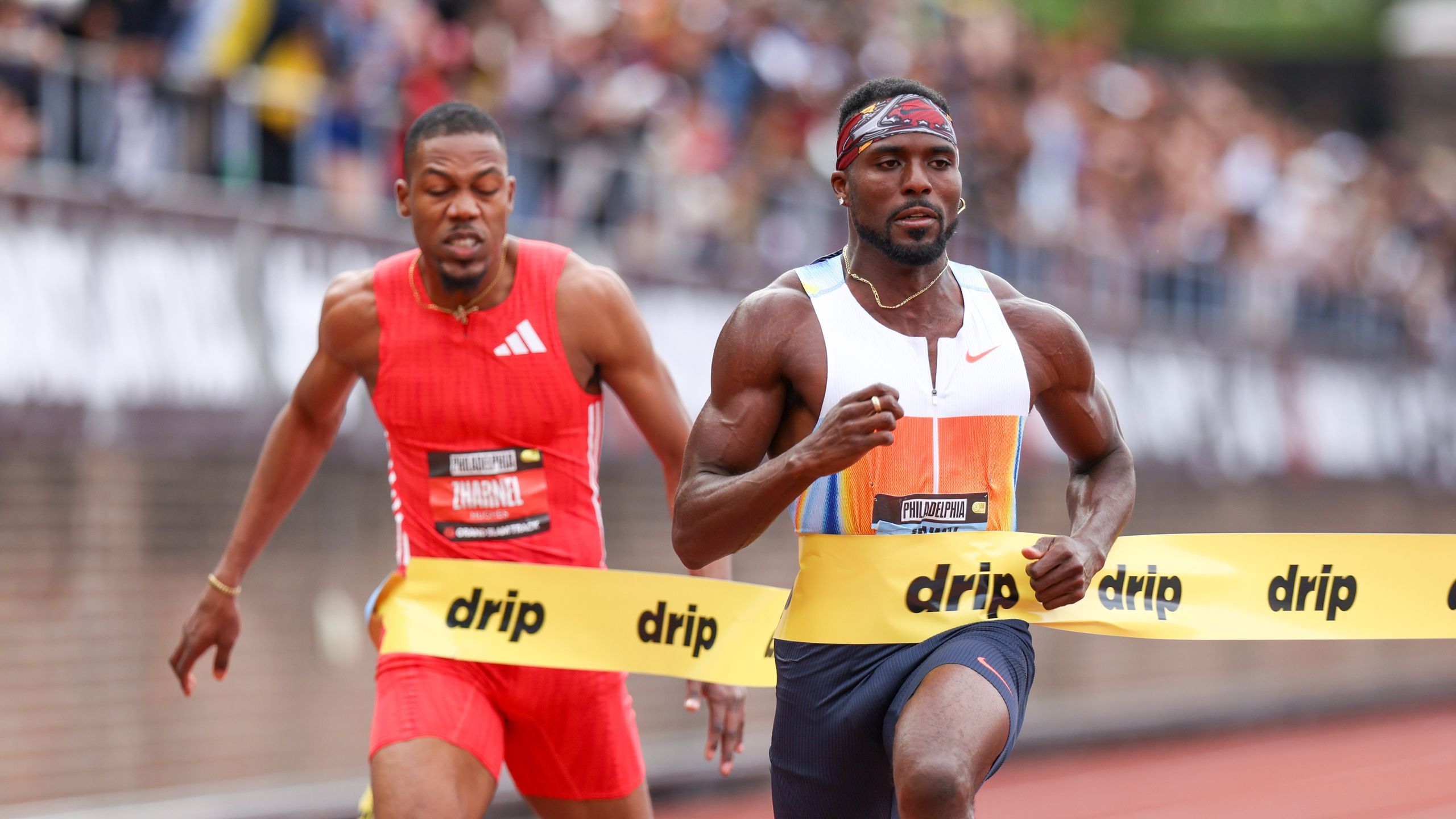 Kenny Bednarek sets sprinting world on notice in Philadelphia Grand ...