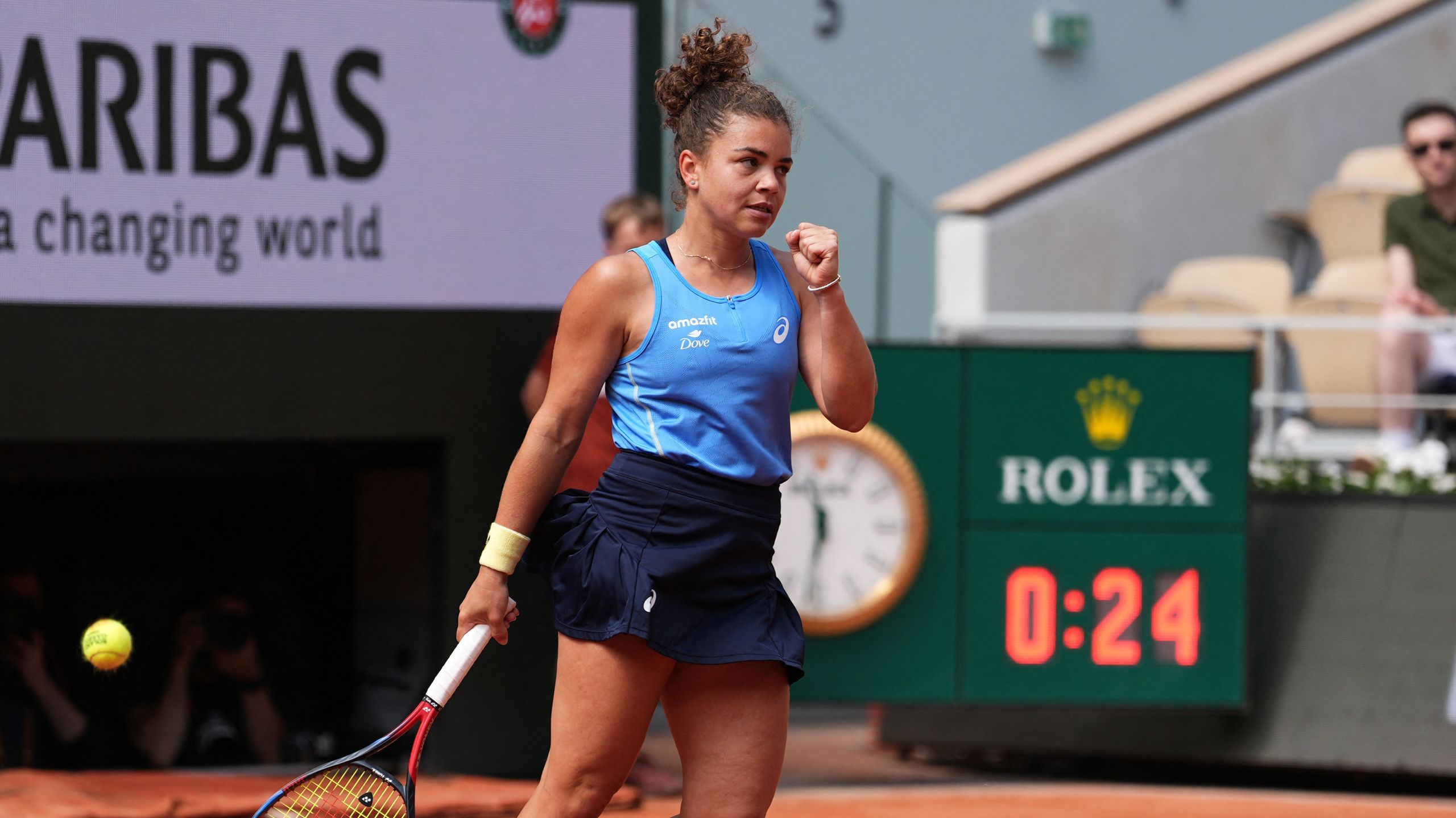 'That's ridiculous!' - Jasmine Paolini produces brilliant down-the-line ...
