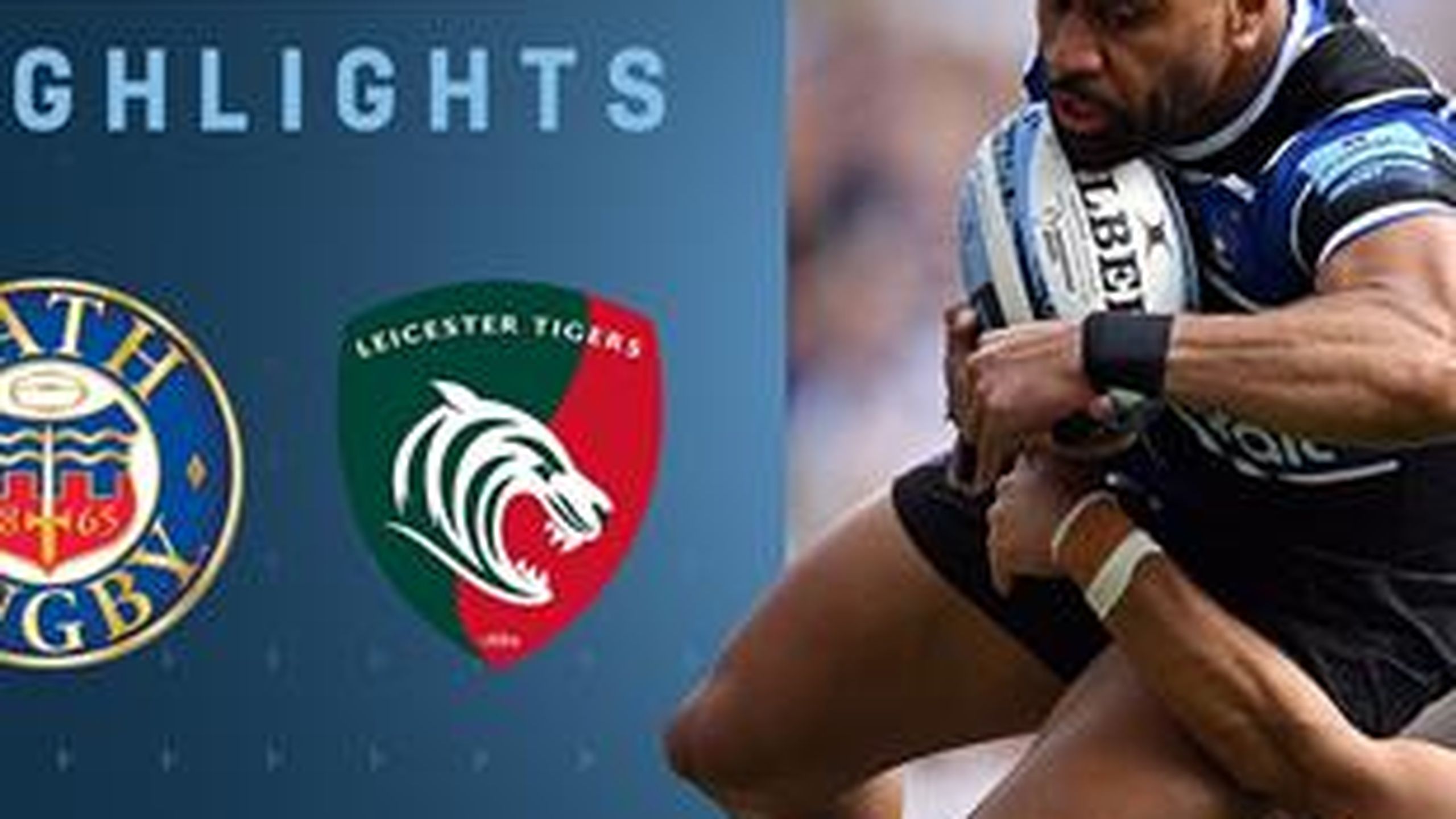 Gallagher Premiership final Highlights: Bath hold off Leicester Tigers ...