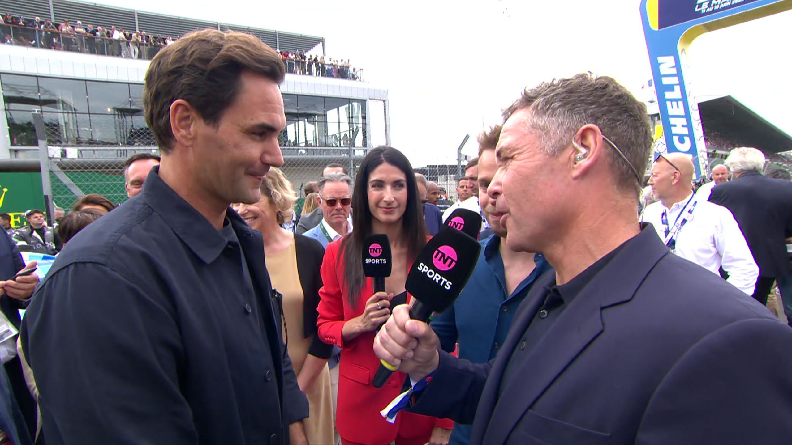 Roger Federer 'very honoured' to wave off 24 Hours of Le Mans, tennis ...