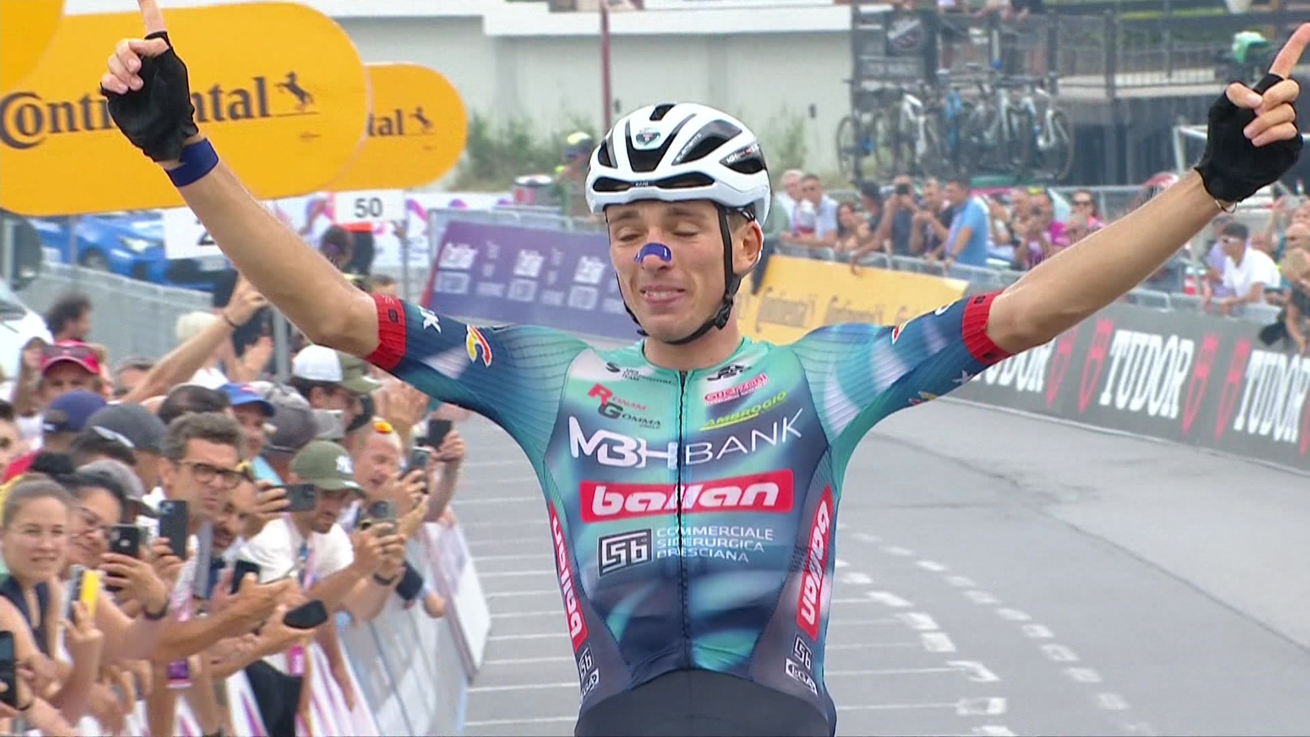 Highlights: Pavel Novak wins Stage 7 of Giro d’Italia Next Gen to keep maglia rosa dreams alive ...