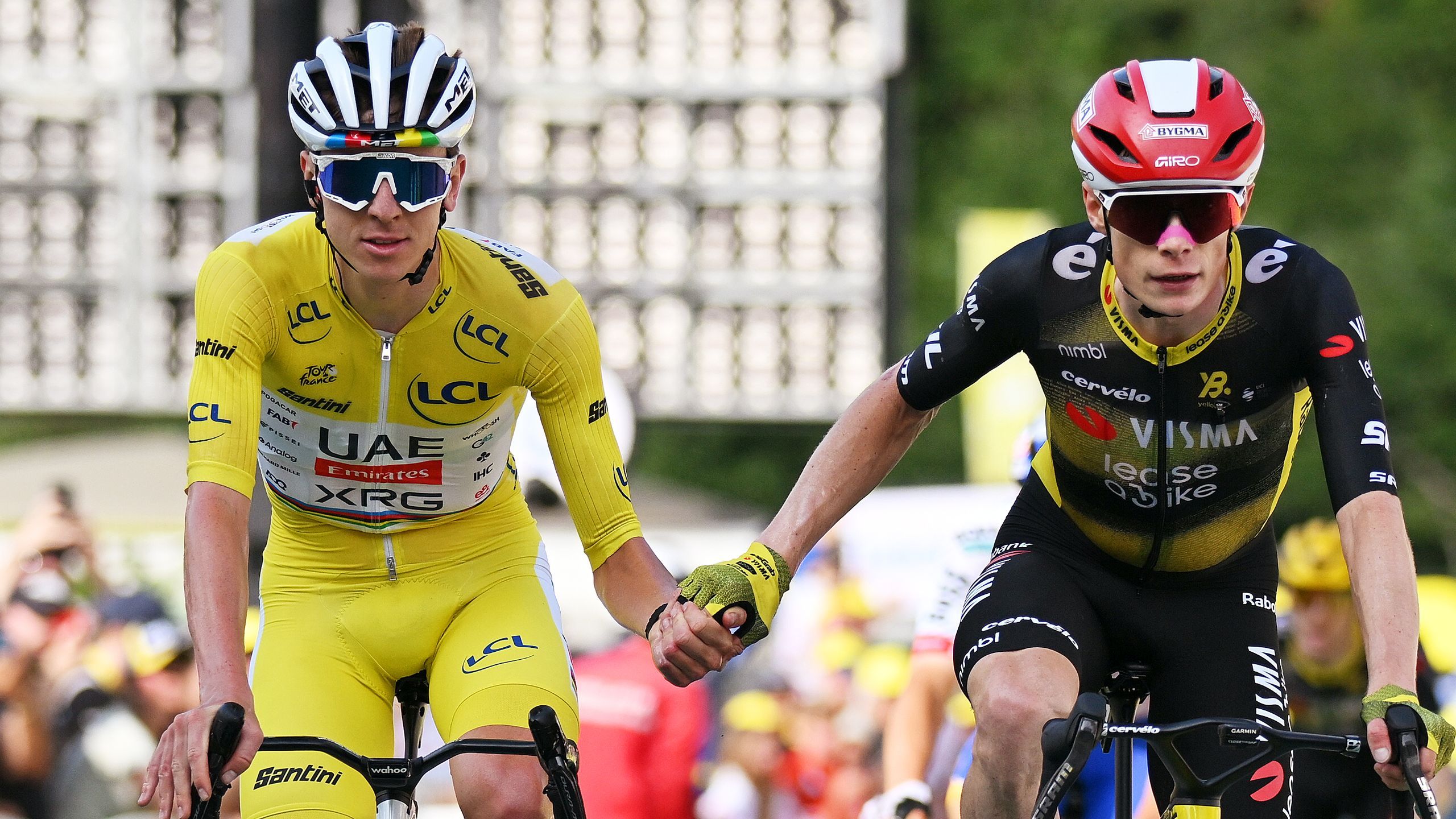 'They can race how they want' - Jonas Vingegaard brushes off Tadej ...