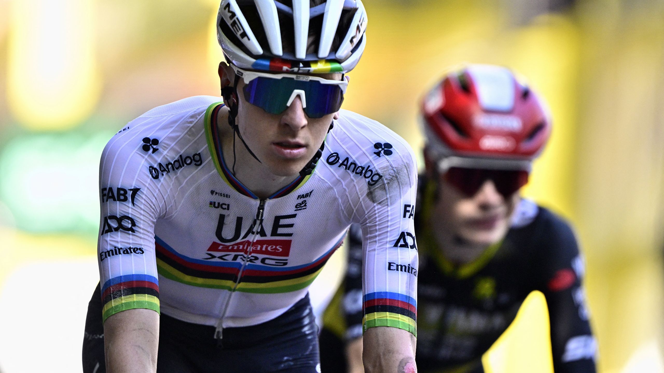 Tour de France 2025: Tadej Pogacar's rivals show mercy after late crash ...