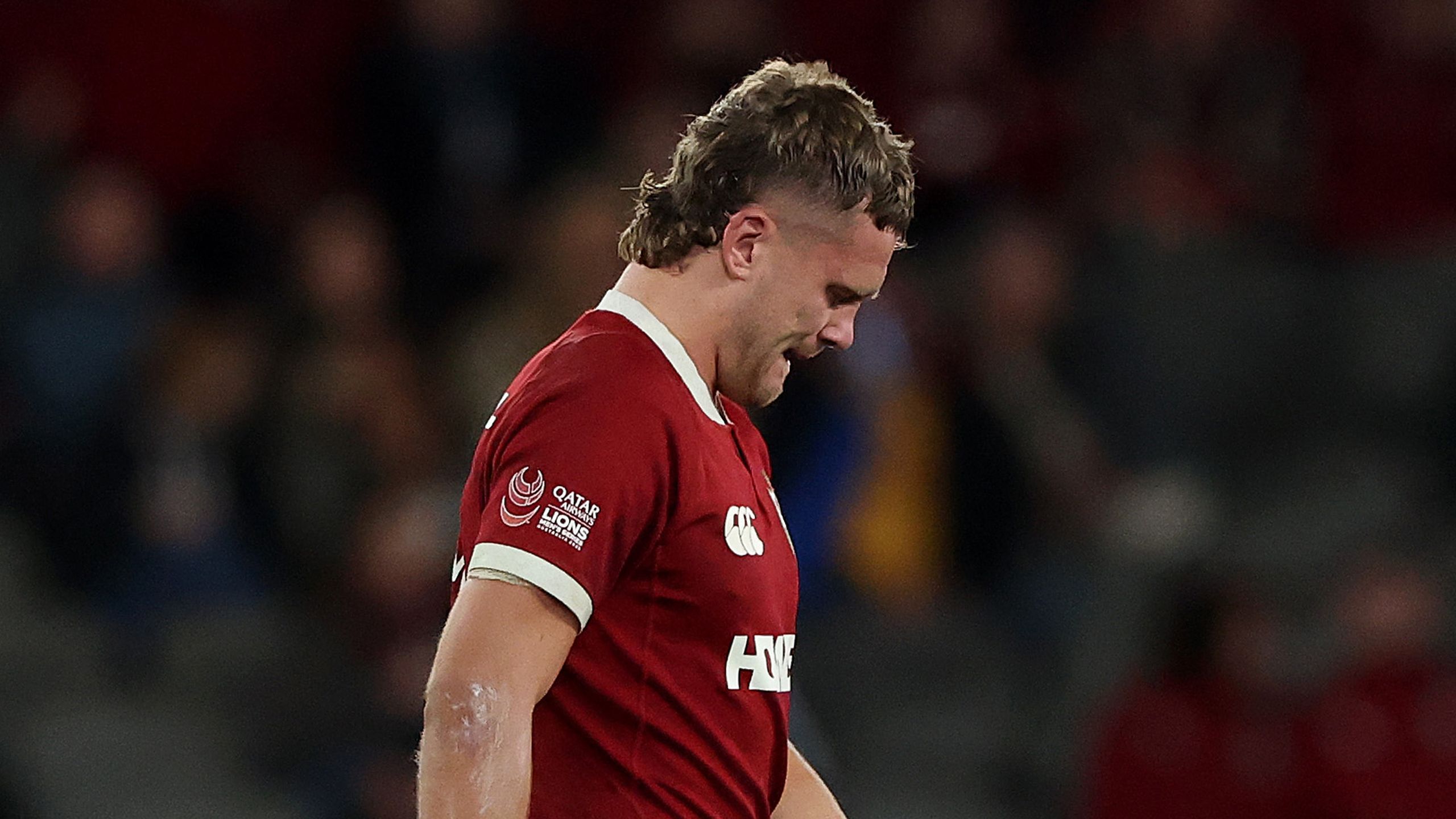 Darcy Graham in tears as British and Irish Lions debut ends in injury ...