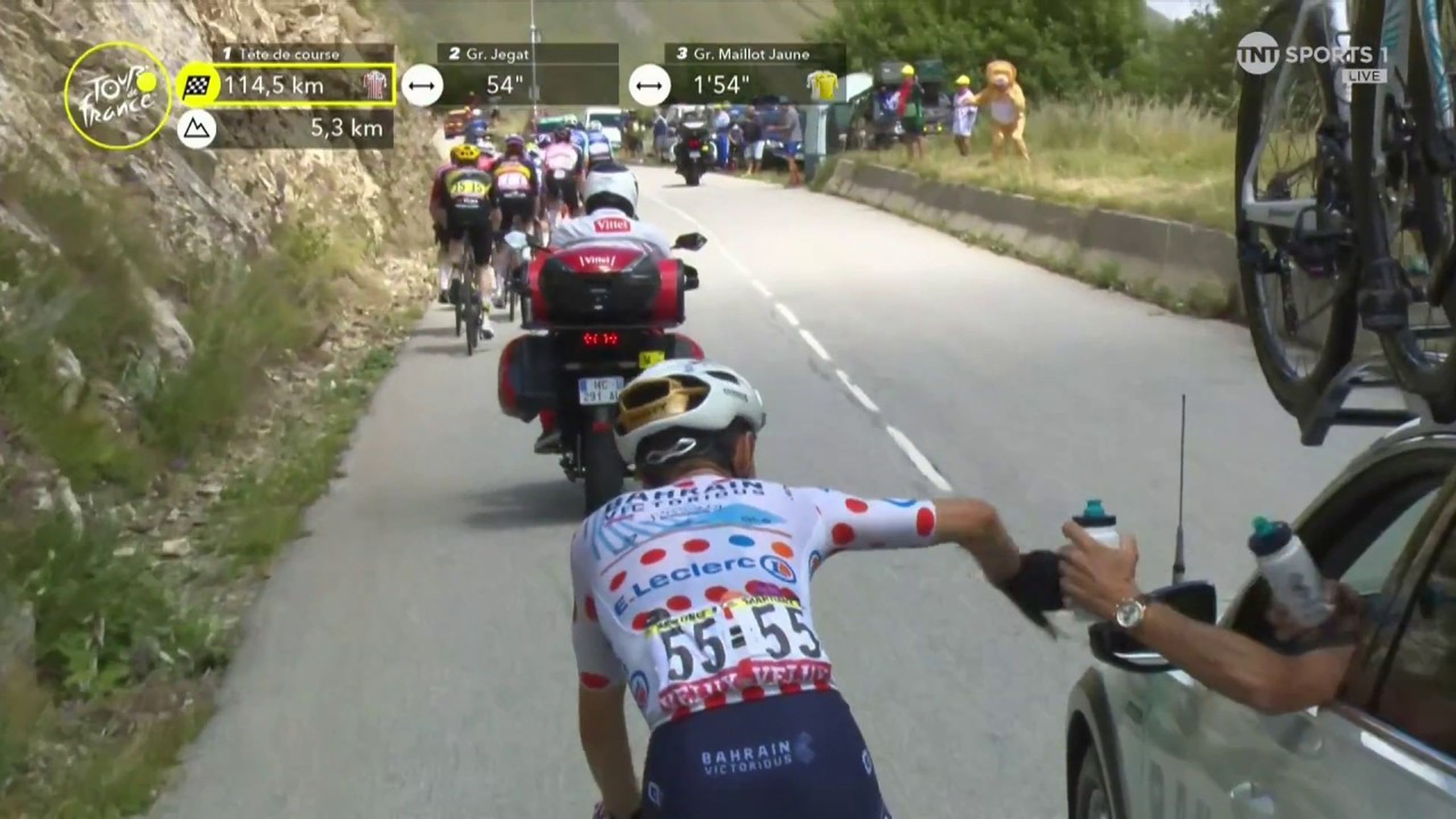 'That's not on' - Lenny Martinez's triple 'sticky bottle' troubles ...