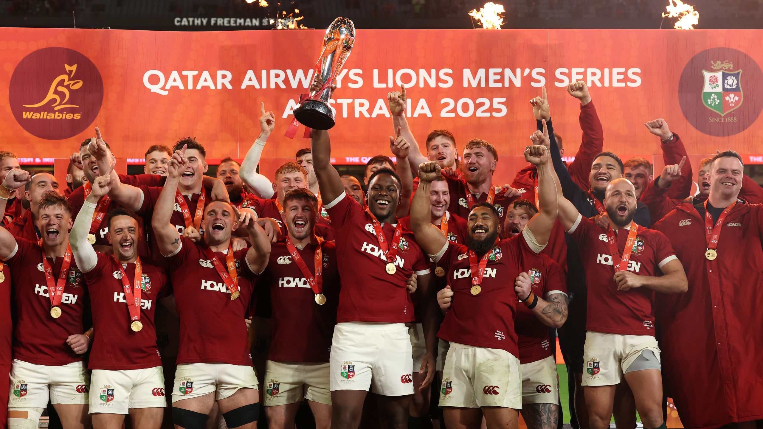 Andy Farrell says British & Irish Lions sealed ‘legacy in changing room ...
