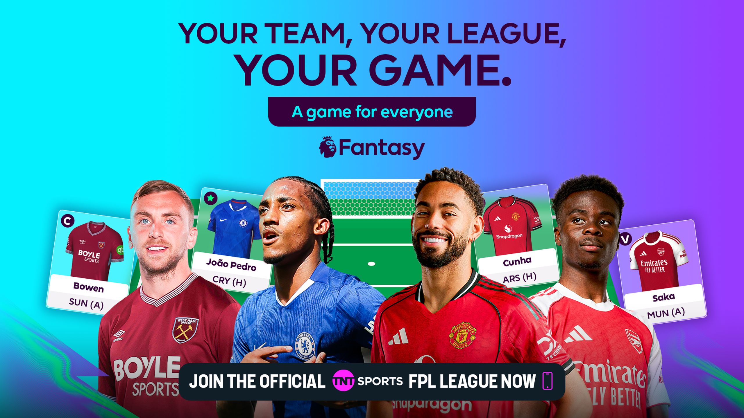 Fantasy Premier League 2025-26: Prizes and bragging rights on the line in TNT Sports' debut FPL ...