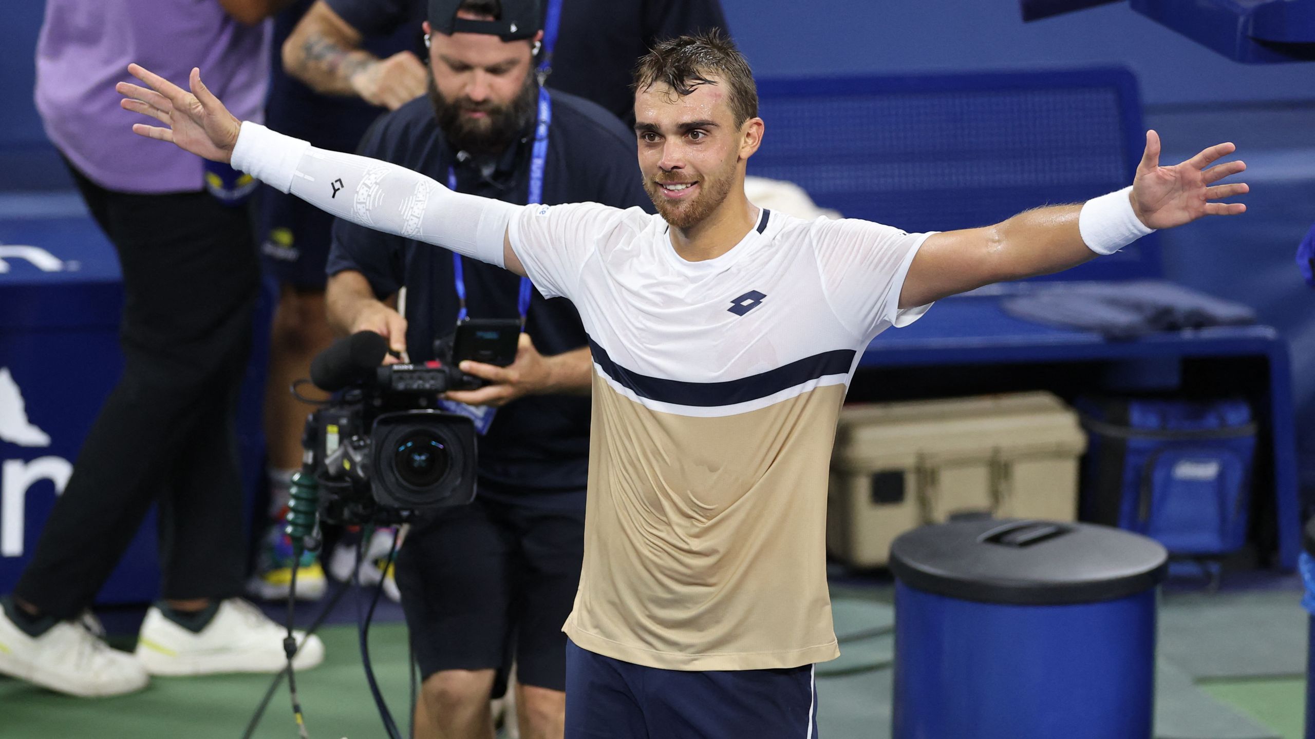US Open 2025: Benjamin Bonzi downs Daniil Medvedev in ‘crazy’ and ...
