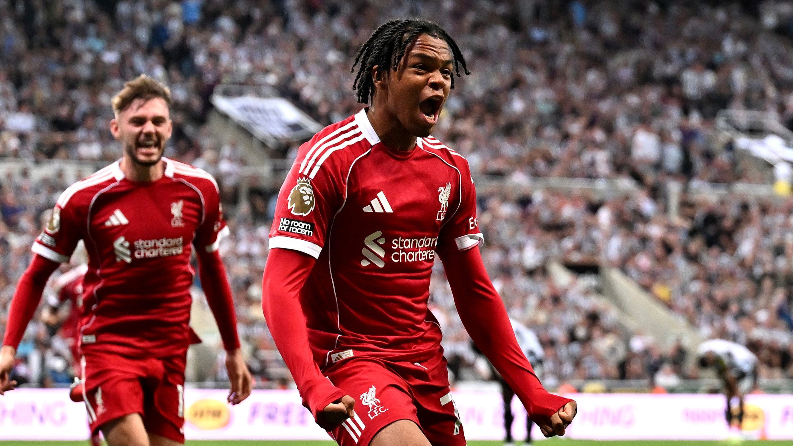 Rio Ngumoha had 'dream debut' as he becomes Liverpool's youngest ...