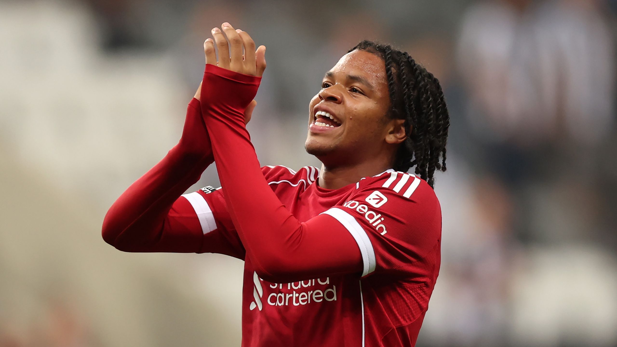 Liverpool's 16-year-old sensation Rio Ngumoha on dramatic last-minute ...