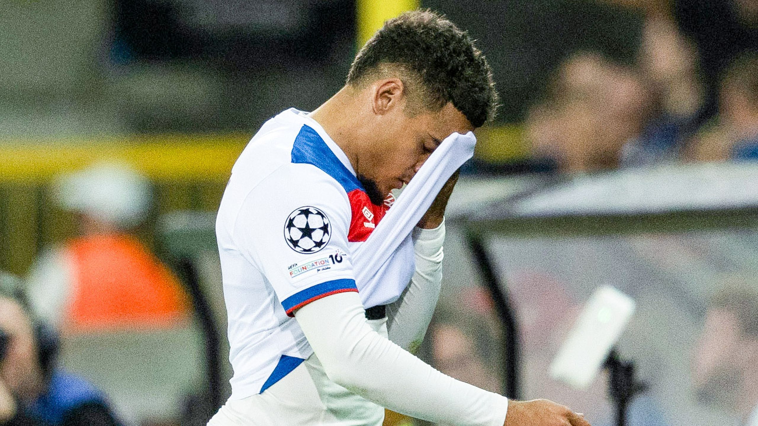 Watch Max Aarons receive 'embarrassing' red card that triggered Rangers ...