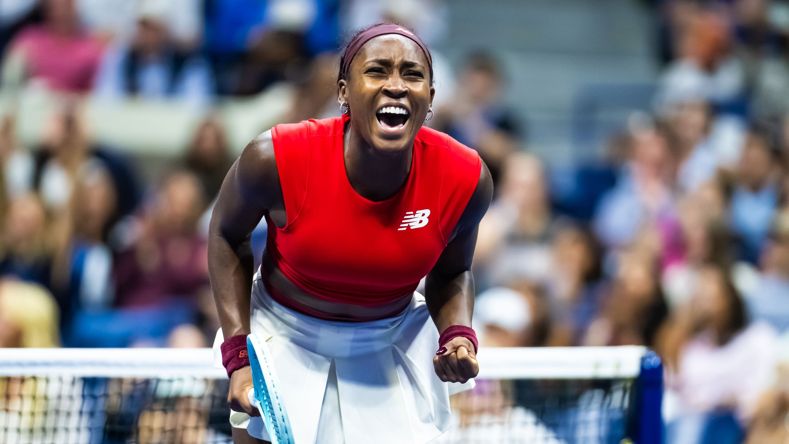 How Simone Biles inspired tearful Coco Gauff to pass 'biggest test' in ...