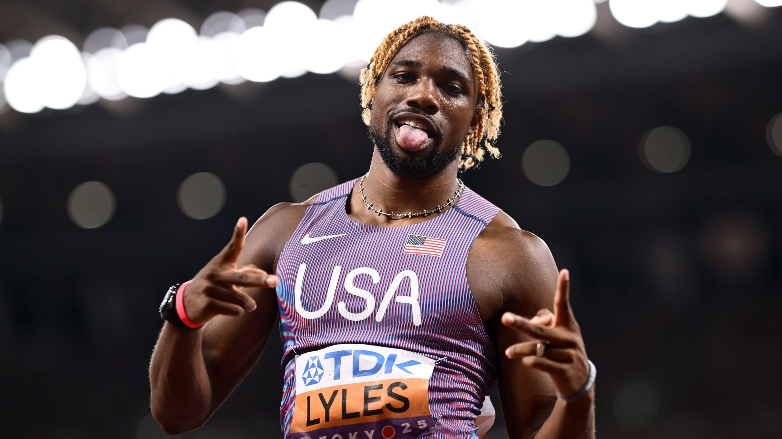 Noah Lyles 'looking confident' as Paris Olympic Games champion breezes ...