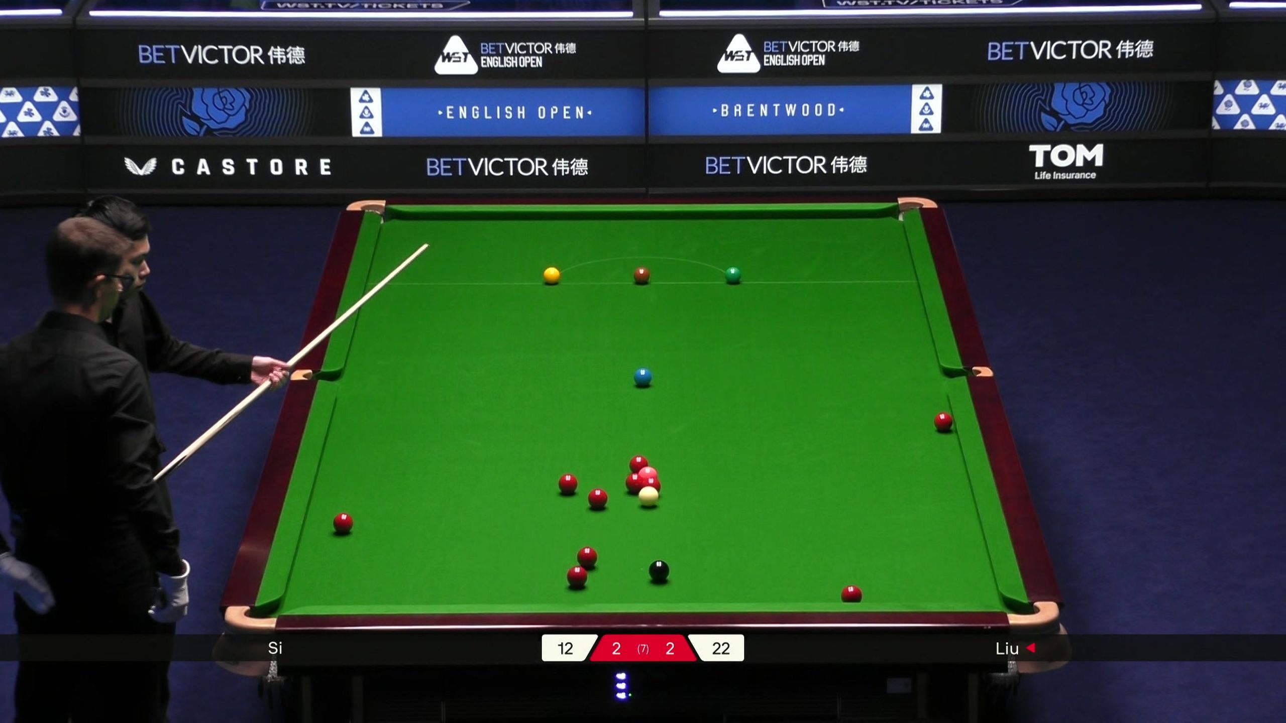 Liu Hongyu loses frame on three-miss rule against Si Jiahui at English ...