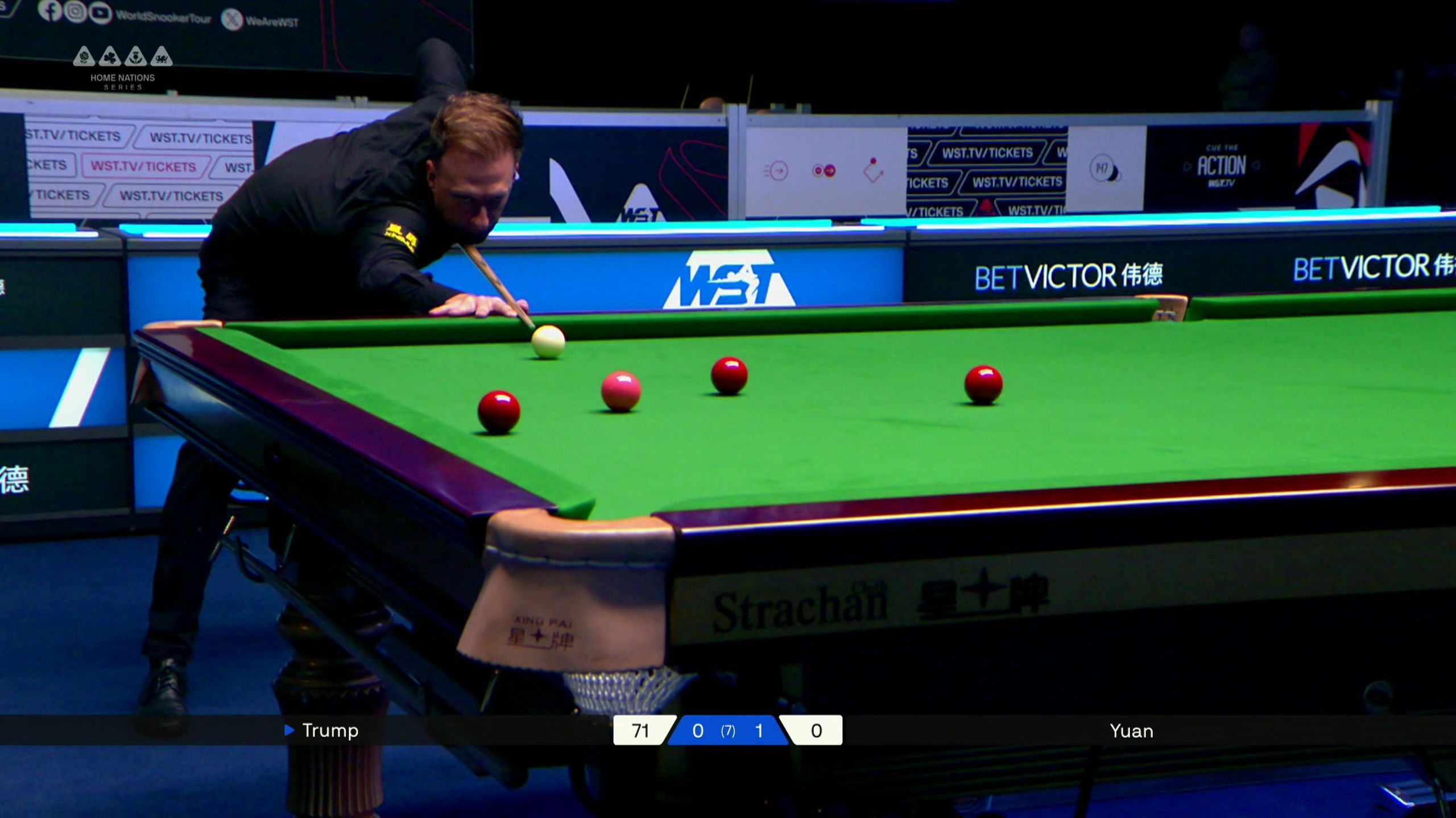 Judd Trump makes ‘terrific’ century to draw level with Yuan Sijun at ...