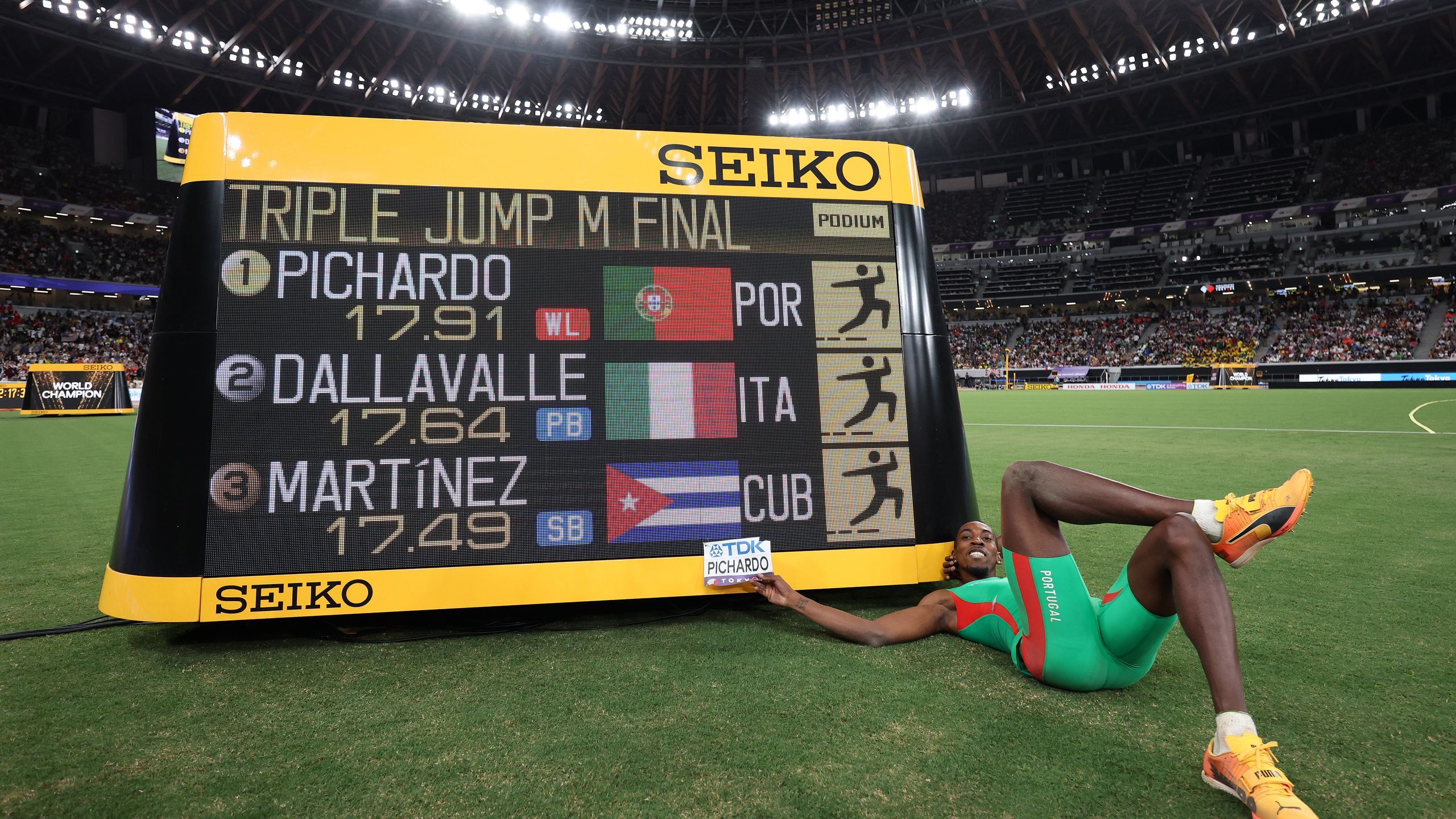 'Who the best, baby?' - Pedro Pichardo's 'monstrous leap' seals triple ...