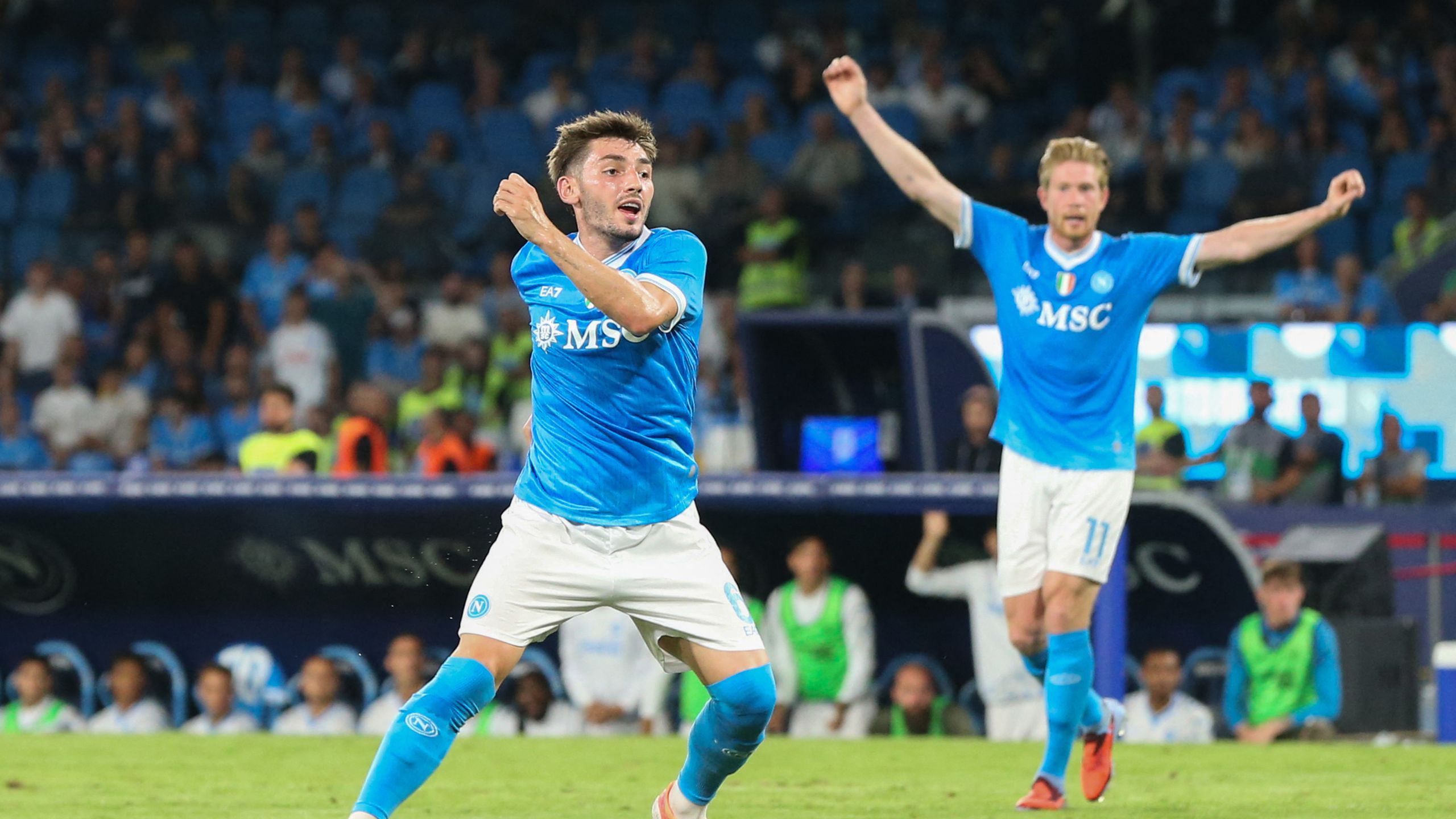 Billy Gilmour gives Napoli lead against Pisa with first goal for ...