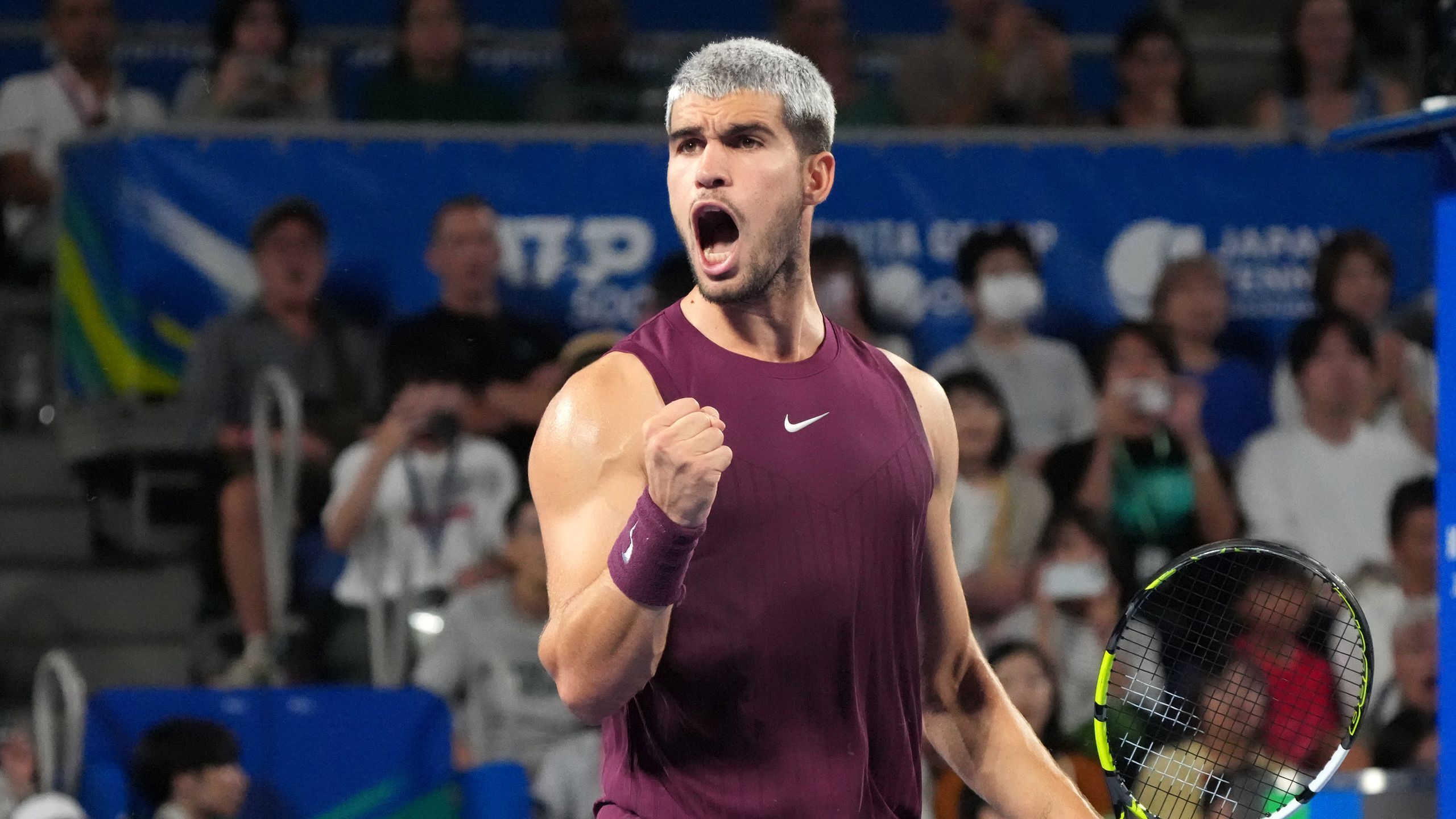 Carlos Alcaraz admits his display ‘a little bit mad’ as he defeats ...