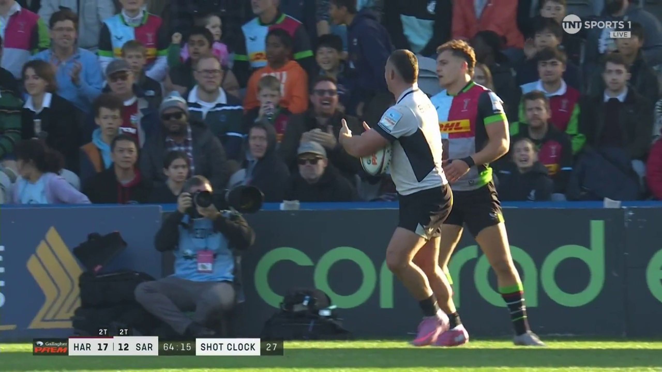 Ben Earl walks it over the line after inch-perfect Owen Farrell kick in ...