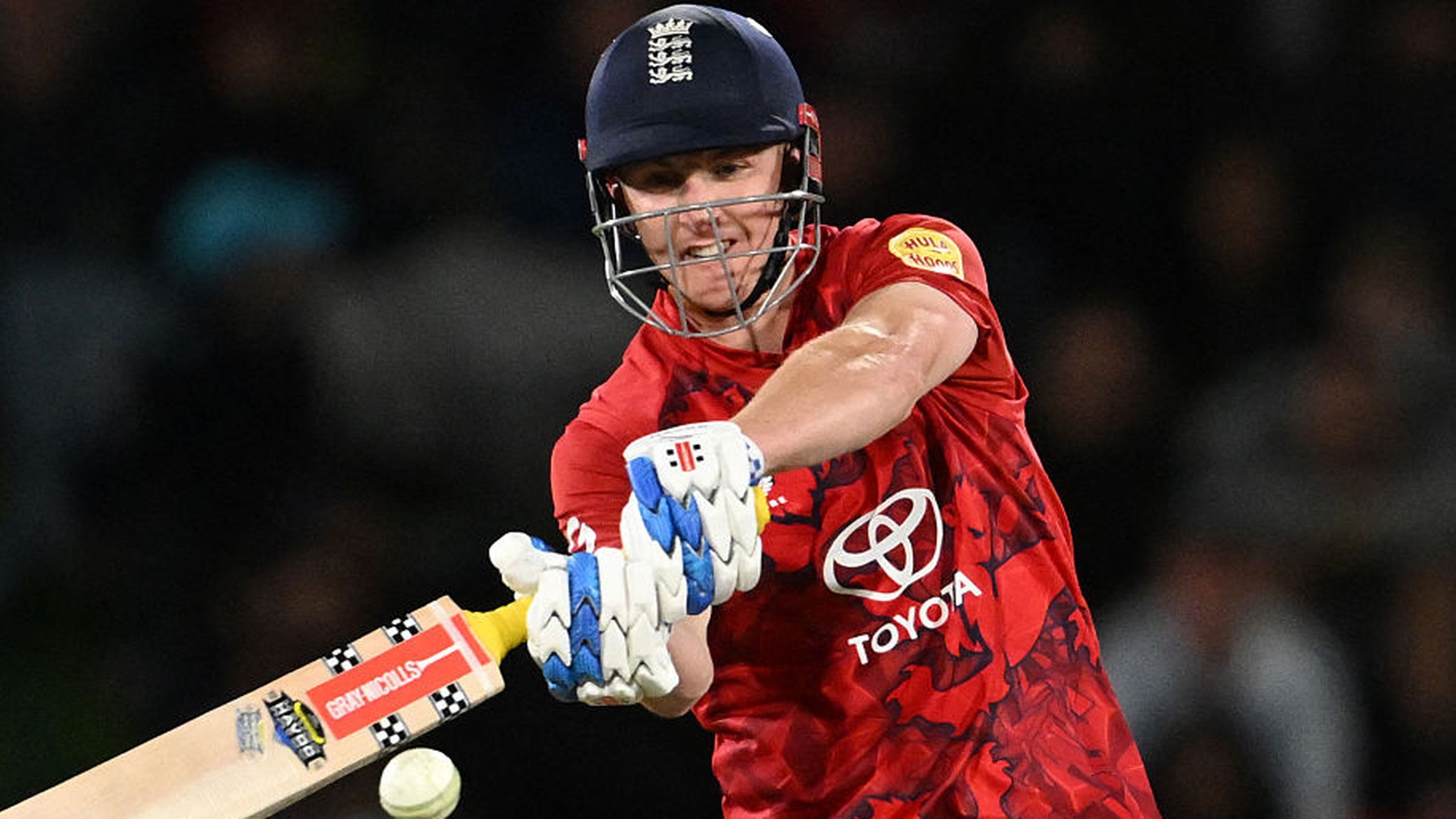Harry Brook launches FOUR sixes onto stadium roof as England captain ...
