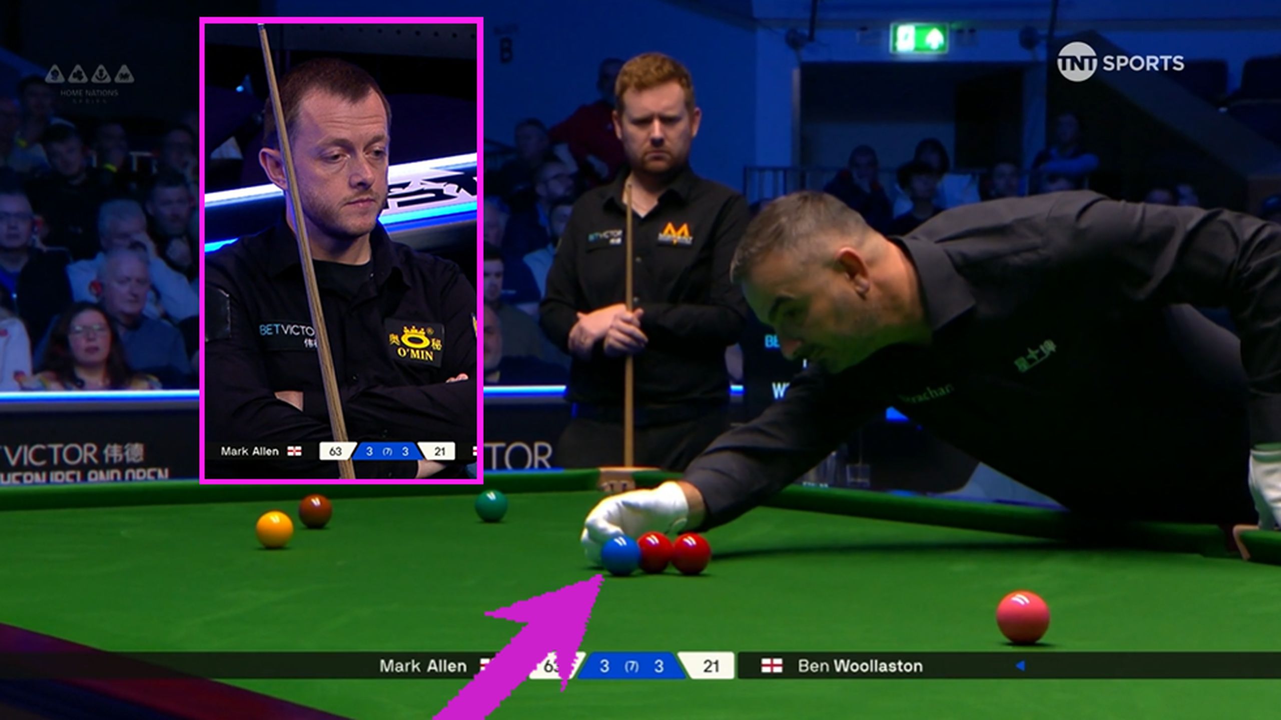 Nightmare averted as Mark Allen's protest and Ben Woollaston's ...