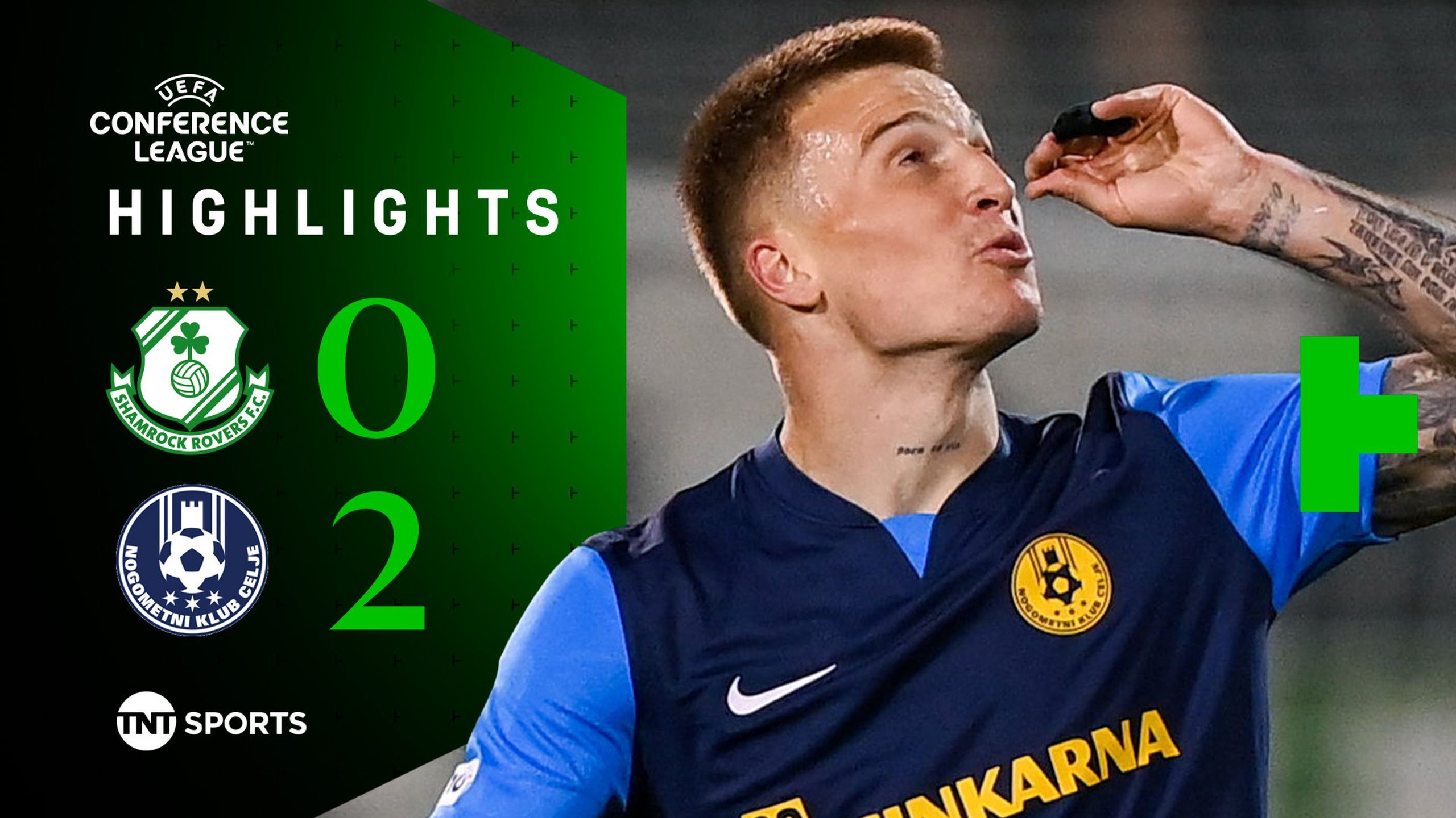UEFA Conference League highlights as Shamrock Rovers suffer defeat to ...