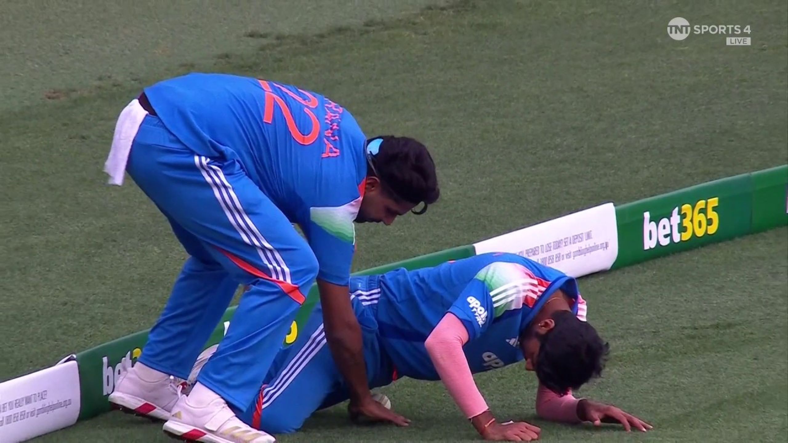 Watch hilarious mix-up between Washington Sundar and Harshit Rana as ...