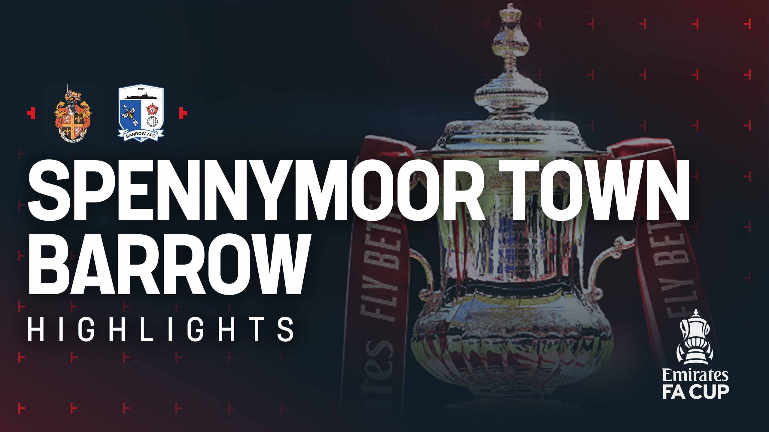 FA Cup first-round highlights - Spennymoor Town vs Barrow AFC ...