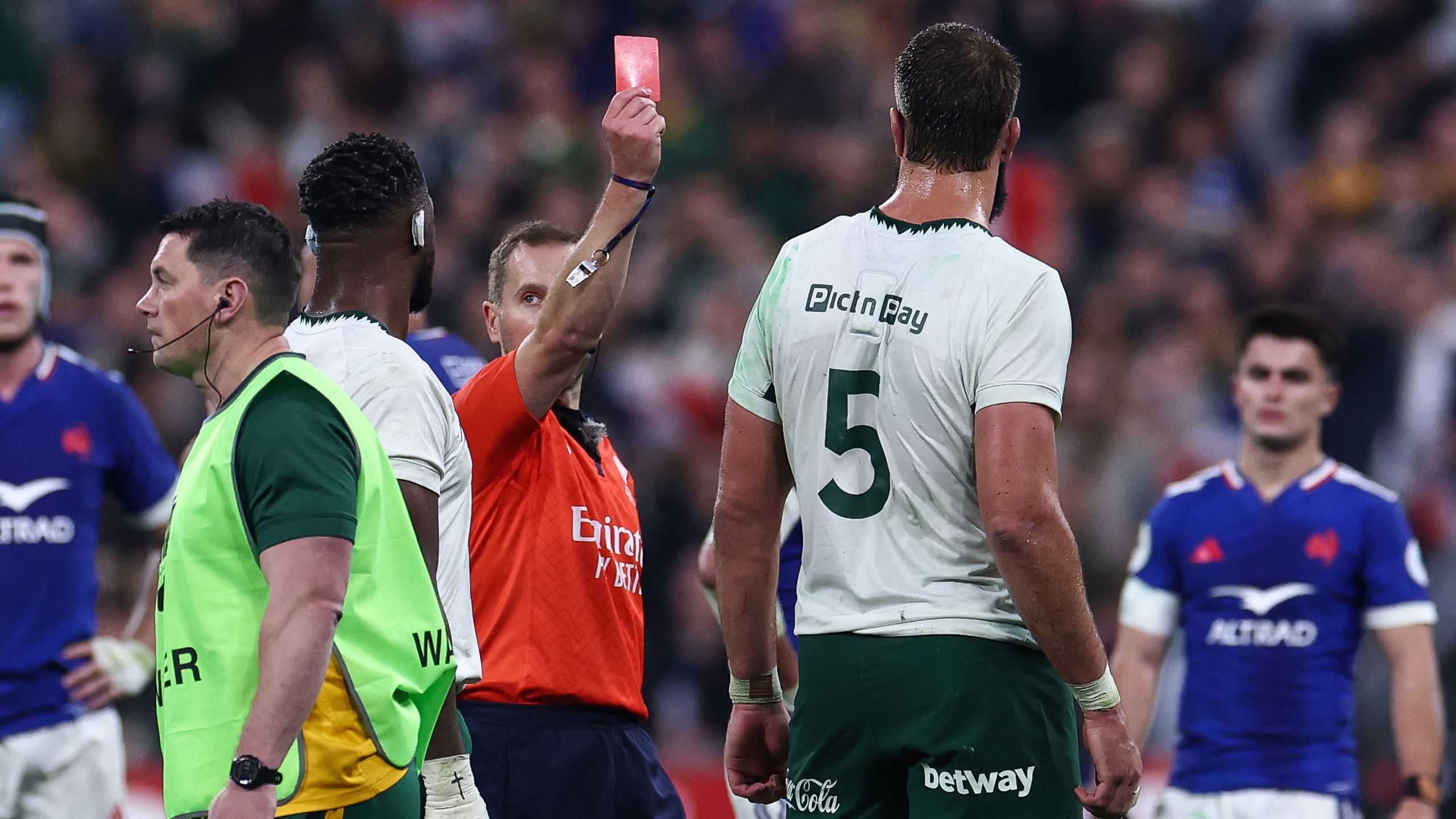 Lood de Jager receives permanent red card for 'intentional and reckless ...