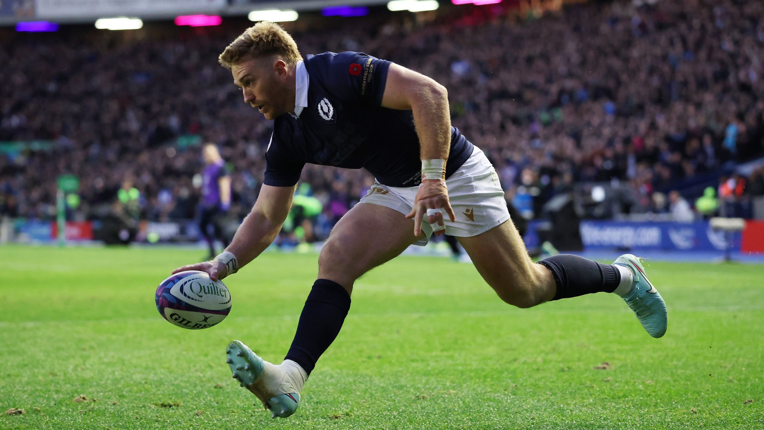 Kyle Steyn try drags hosts to within a score of New Zealand in Quilter ...