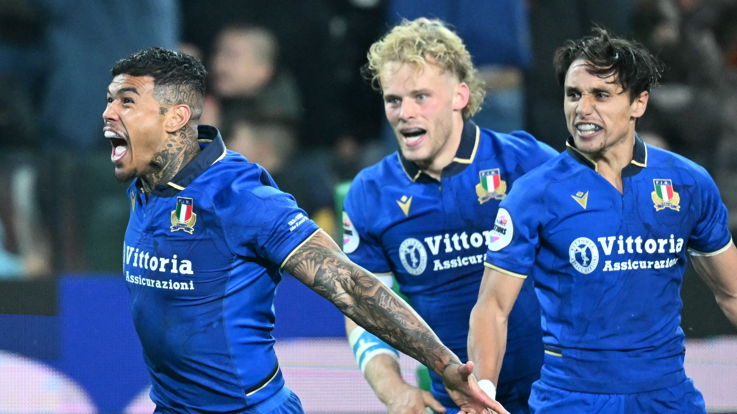 Monty Ioane delivers as Italy lead Australia in Quilter Nations Series ...